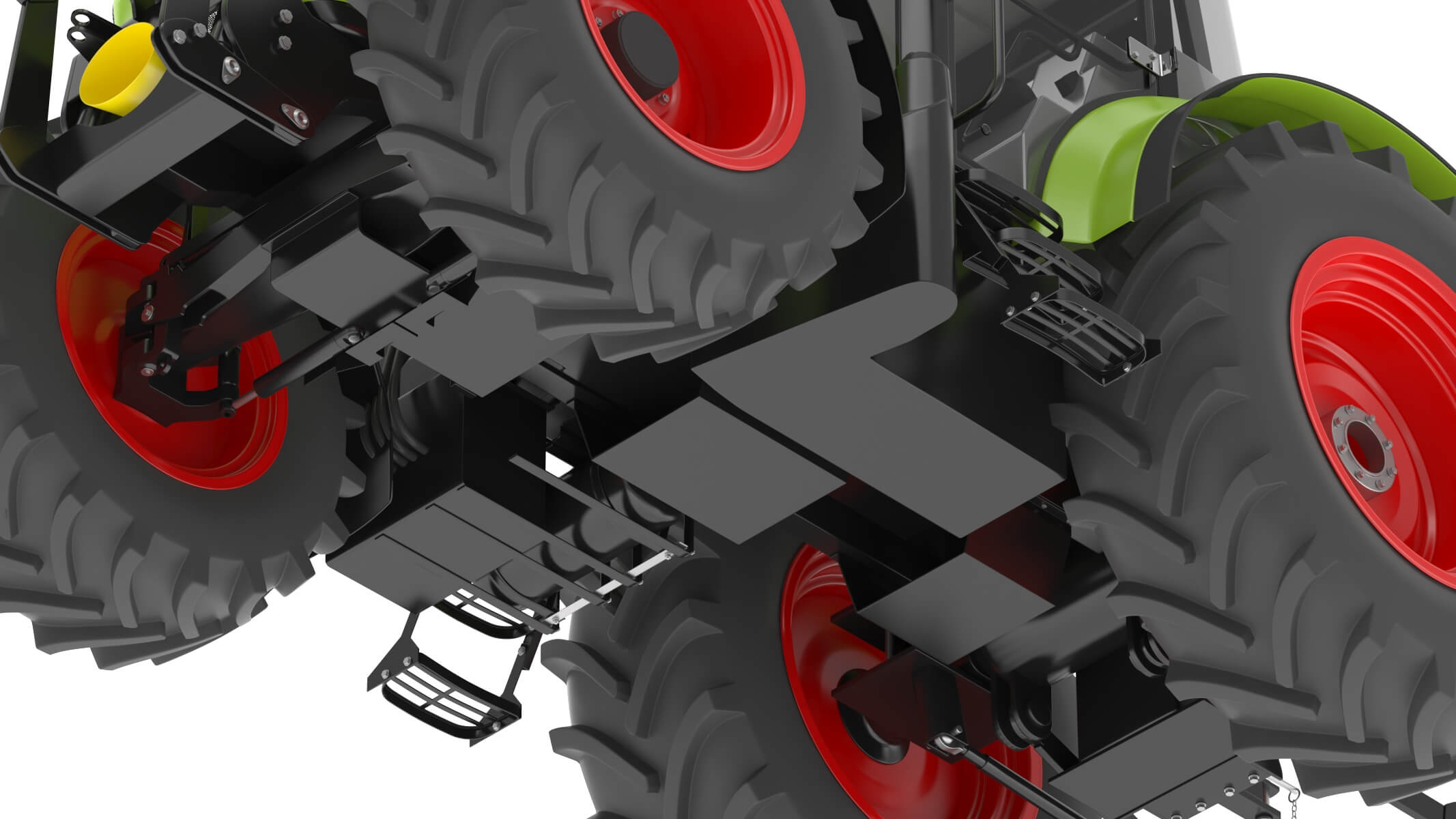 Claas Arion 400 Tractor Version 2010 - 3D Model by frezzy