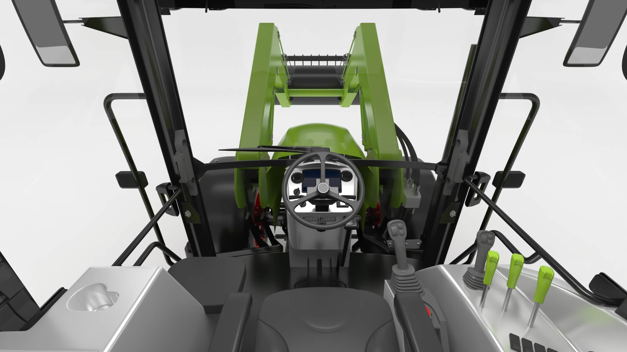 Claas Arion 400 Tractor Version 2010 - 3D Model by frezzy