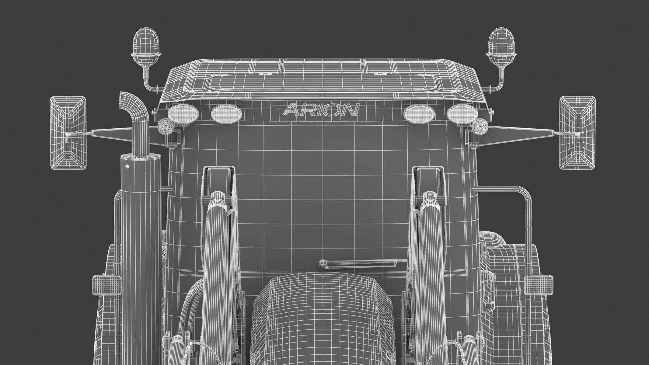 Claas Arion 400 Tractor Version 2010 - 3D Model by frezzy