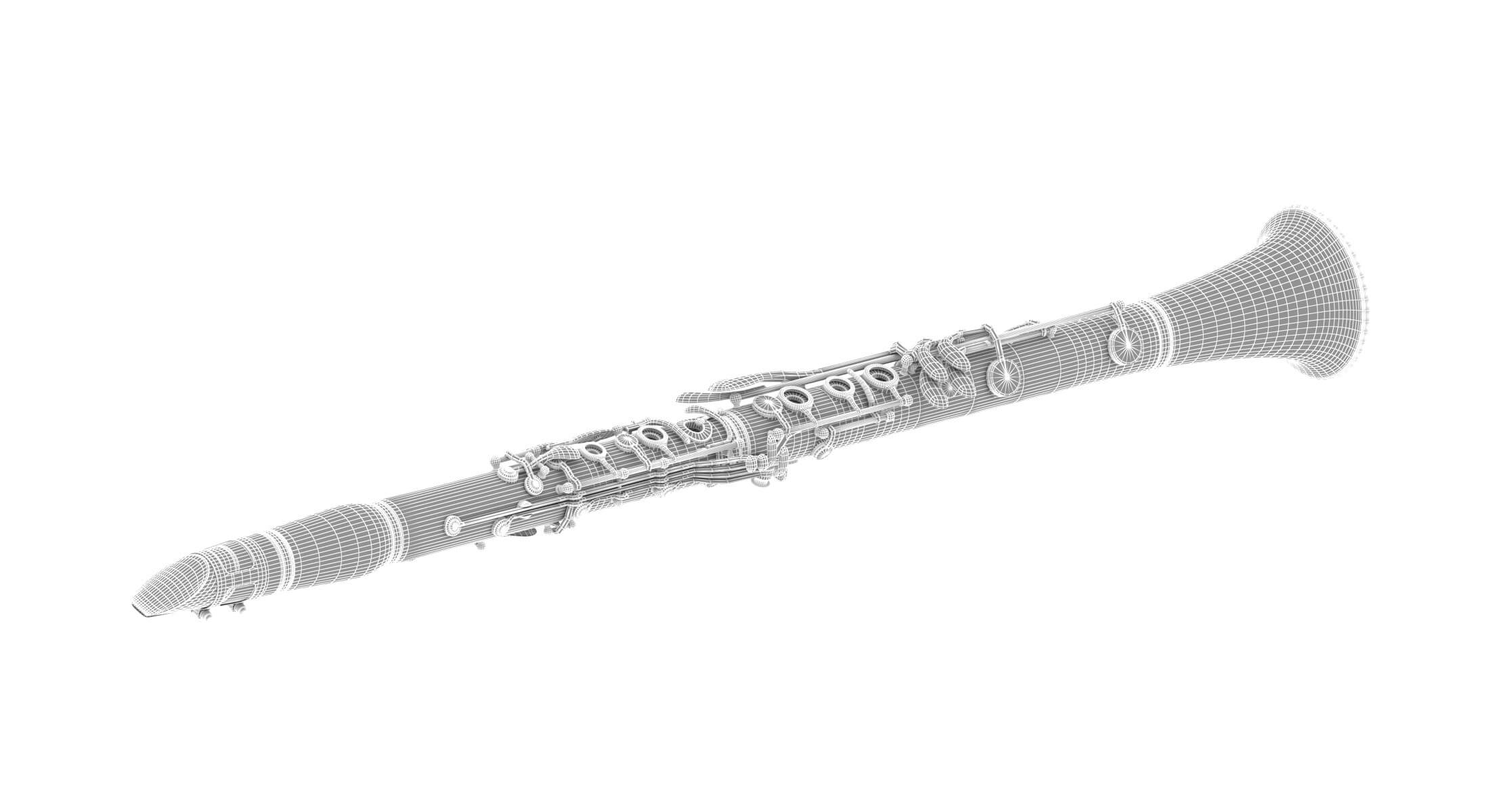 Clarinet - 3D Model by frezzy