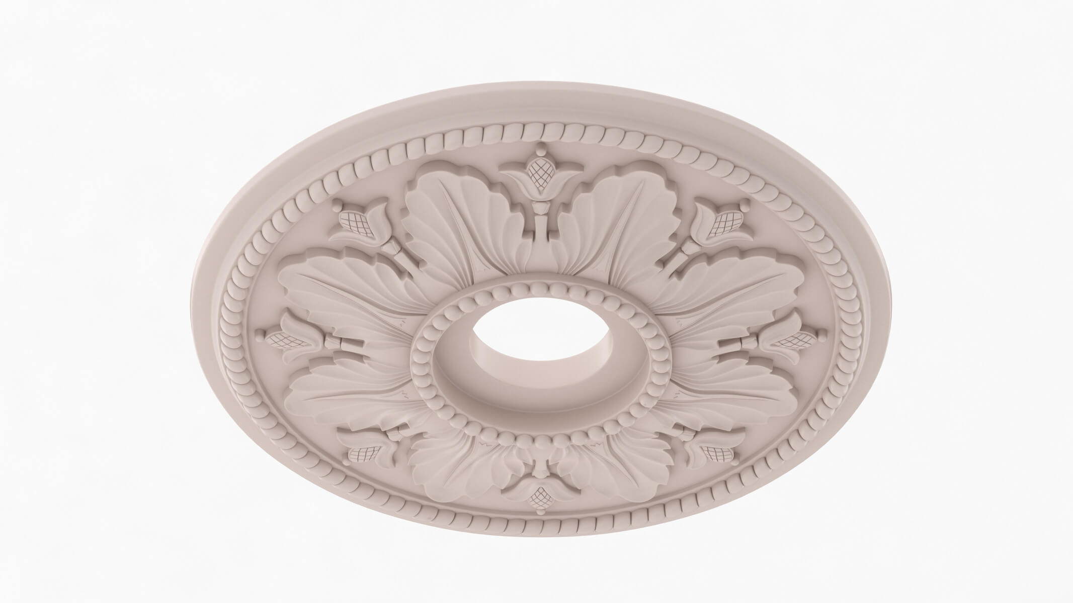 Classic Ceiling Medallion 06 - 3D Model by frezzy