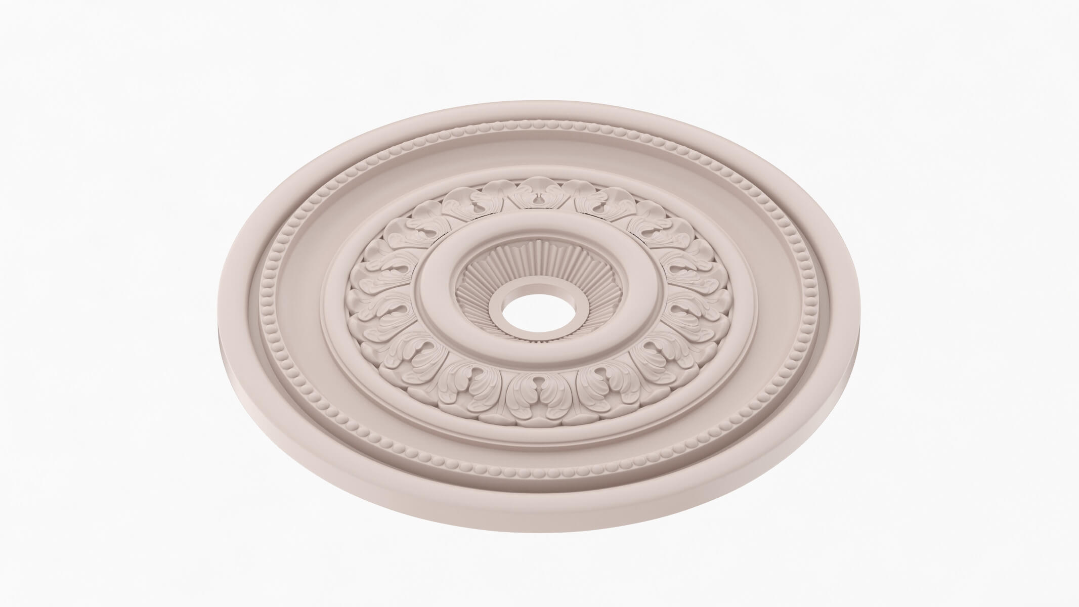 Classic Ceiling Medallion 24 - 3D Model by frezzy