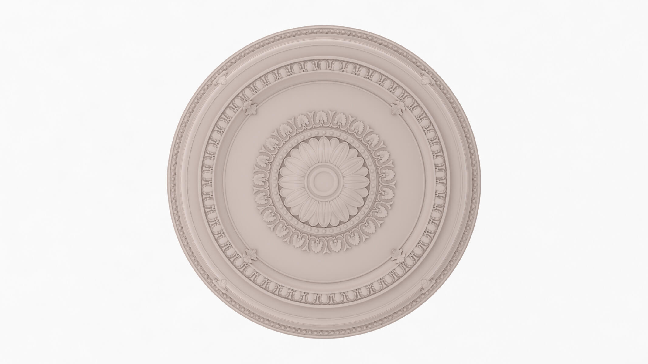 Classic Ceiling Medallion 30 - 3D Model by frezzy
