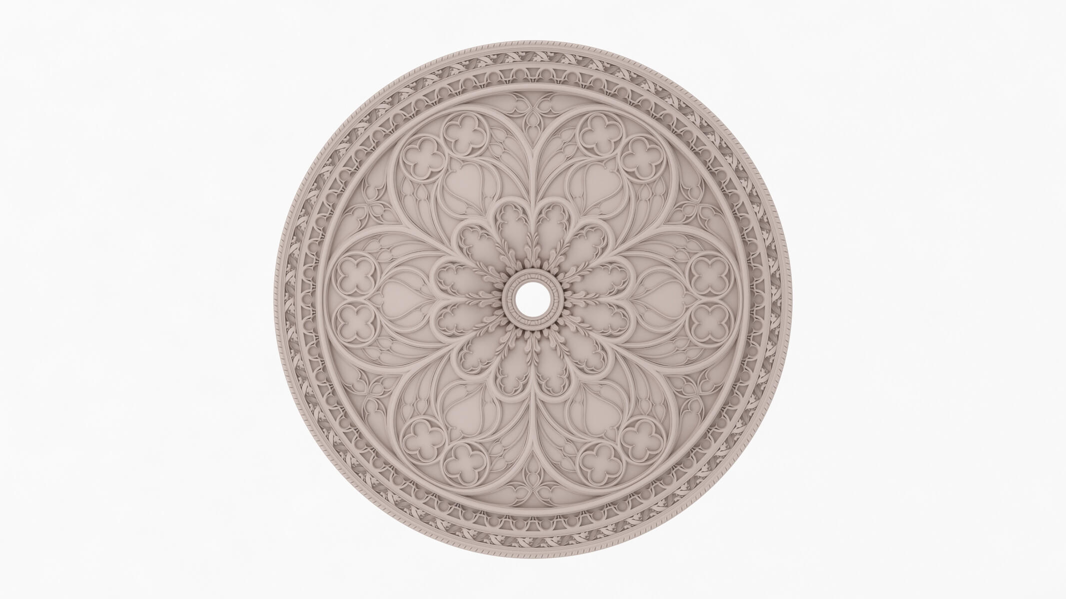 Classic Ceiling Medallion 64 - 3D Model by frezzy