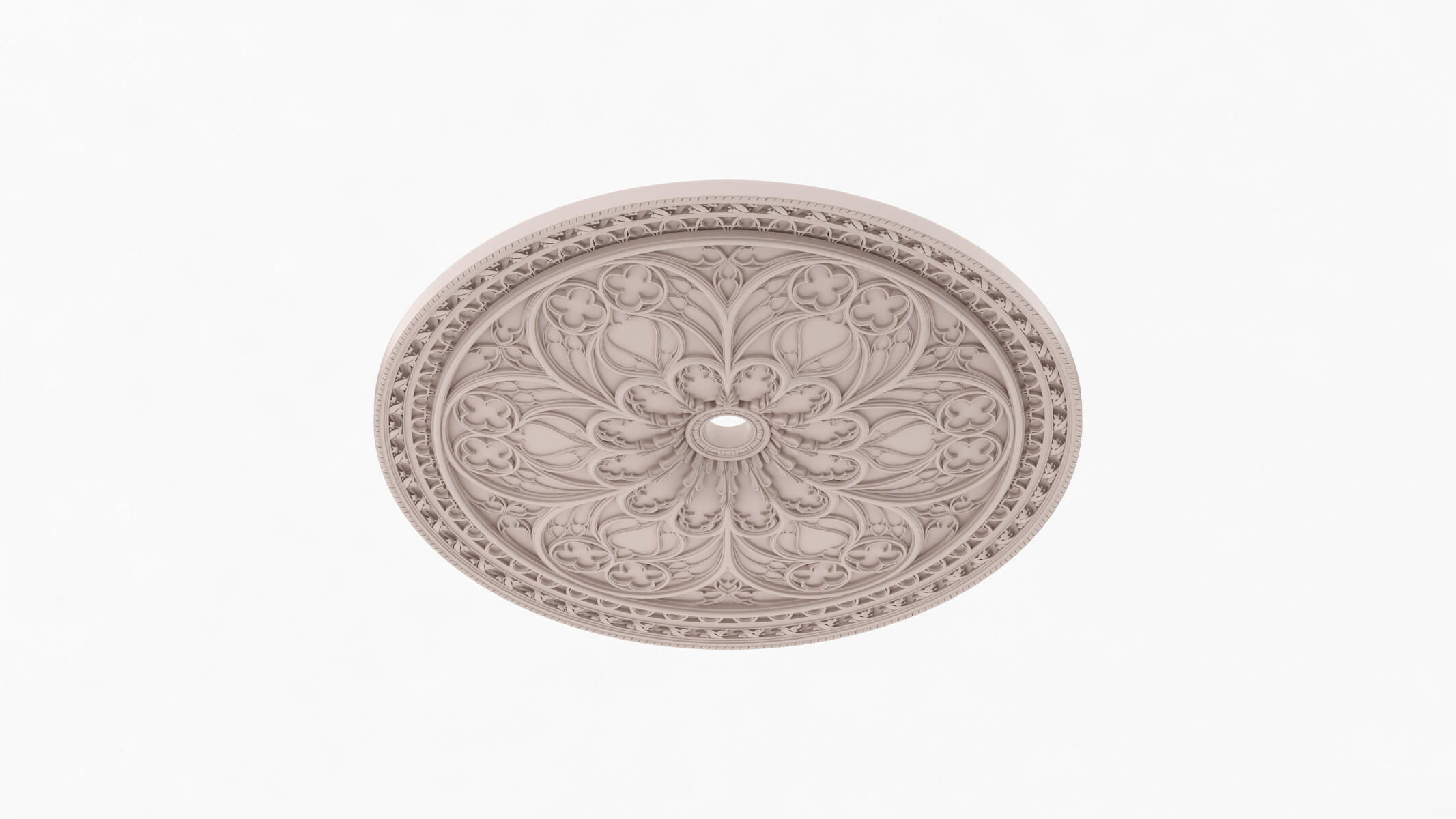 Classic Ceiling Medallion 64 - 3D Model by frezzy