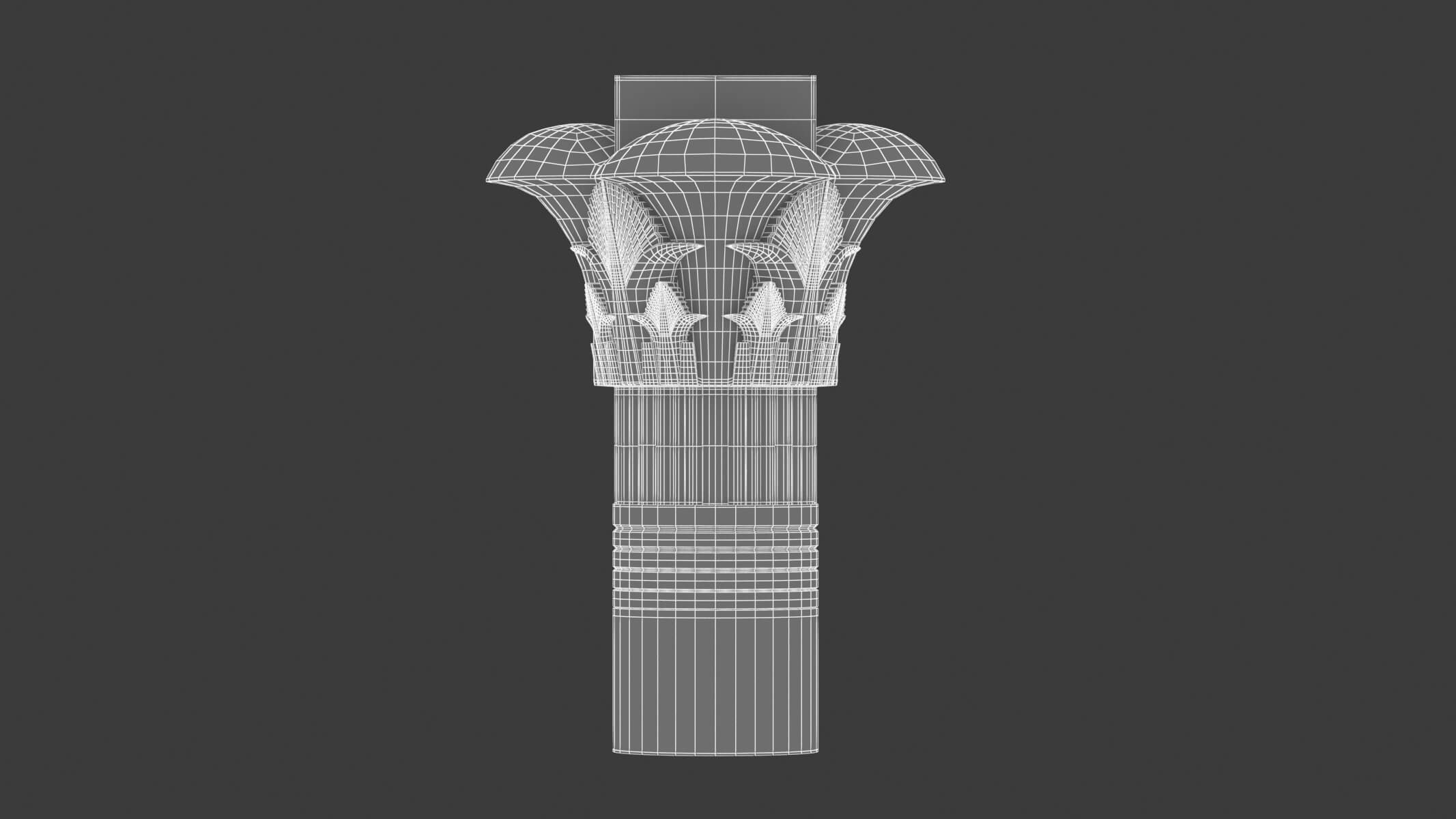 Classic Column 01 - 3D Model by frezzy