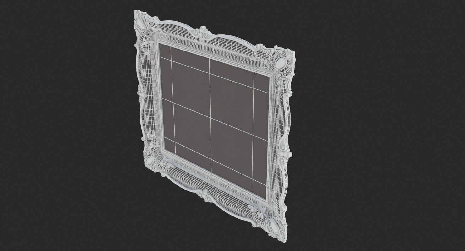 Classic Frame 01 - 3D Model by frezzy