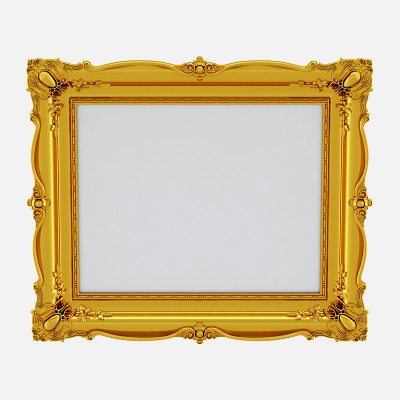 Classic Frame 01 - 3D Model by frezzy