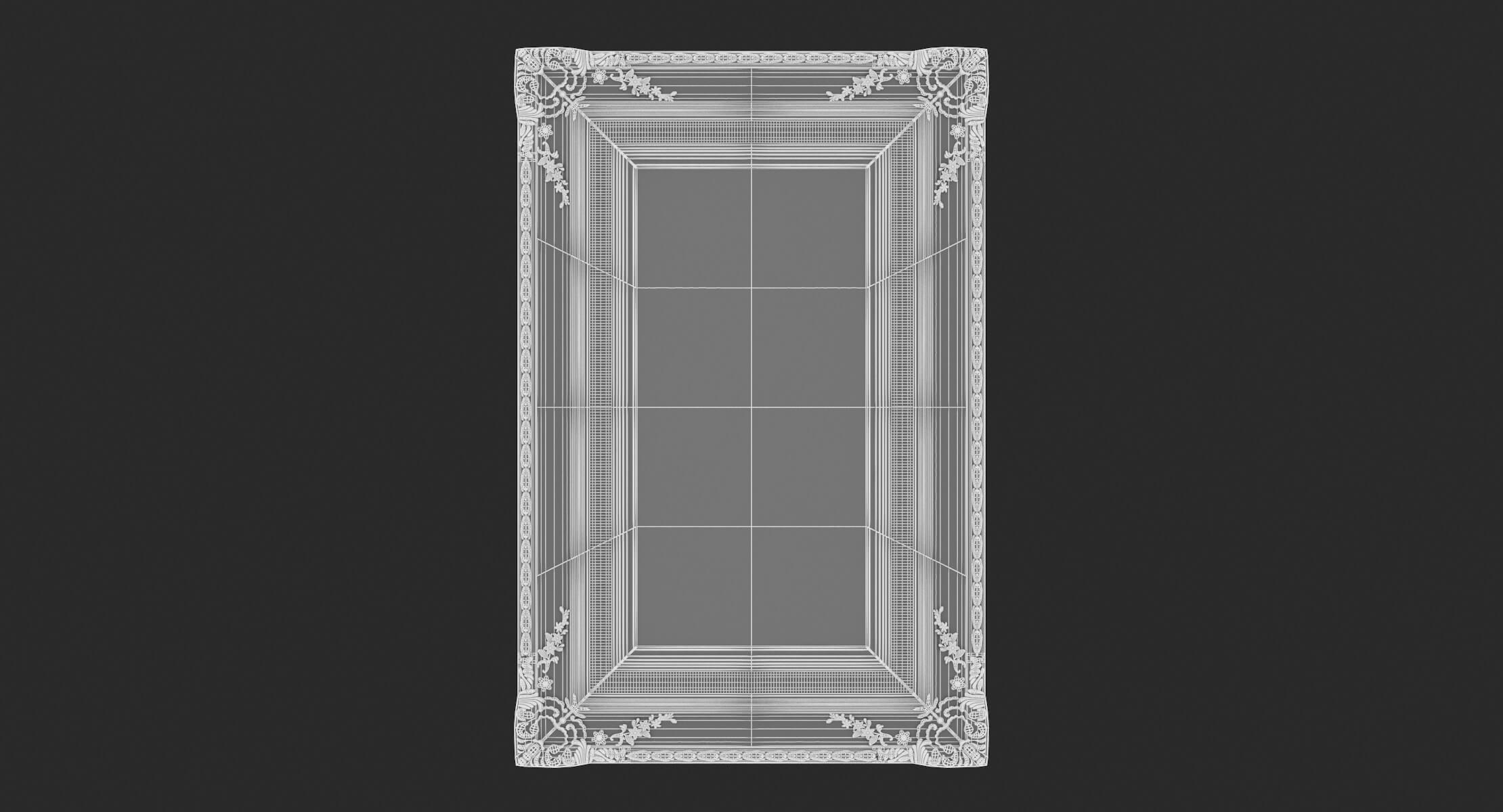 Classic Frame 03 - 3D Model by frezzy