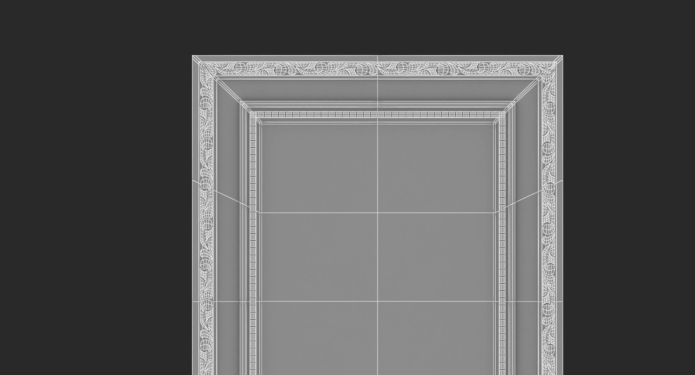 Classic Frame 04 - 3D Model by frezzy