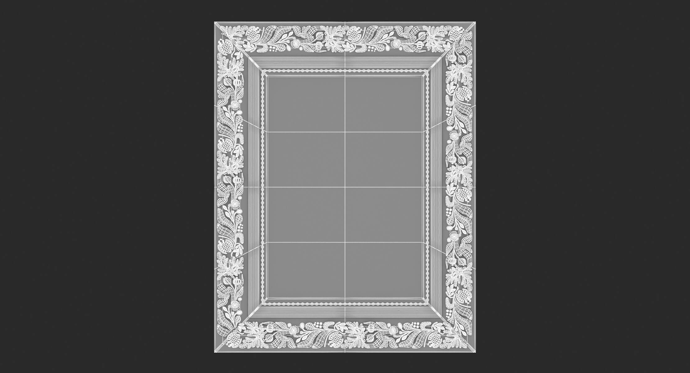 Classic Frame 05 - 3D Model by frezzy