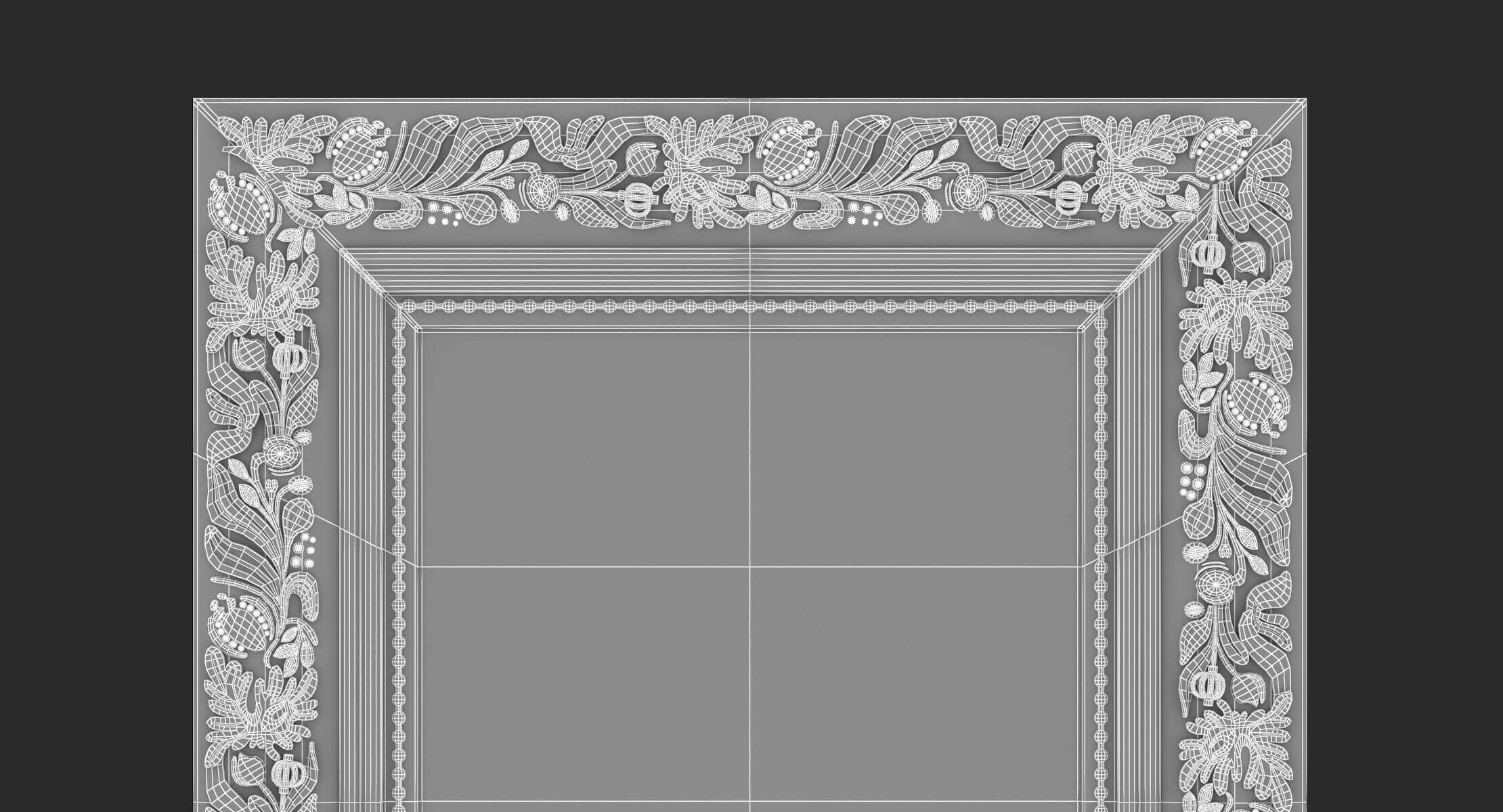 Classic Frame 05 - 3D Model by frezzy