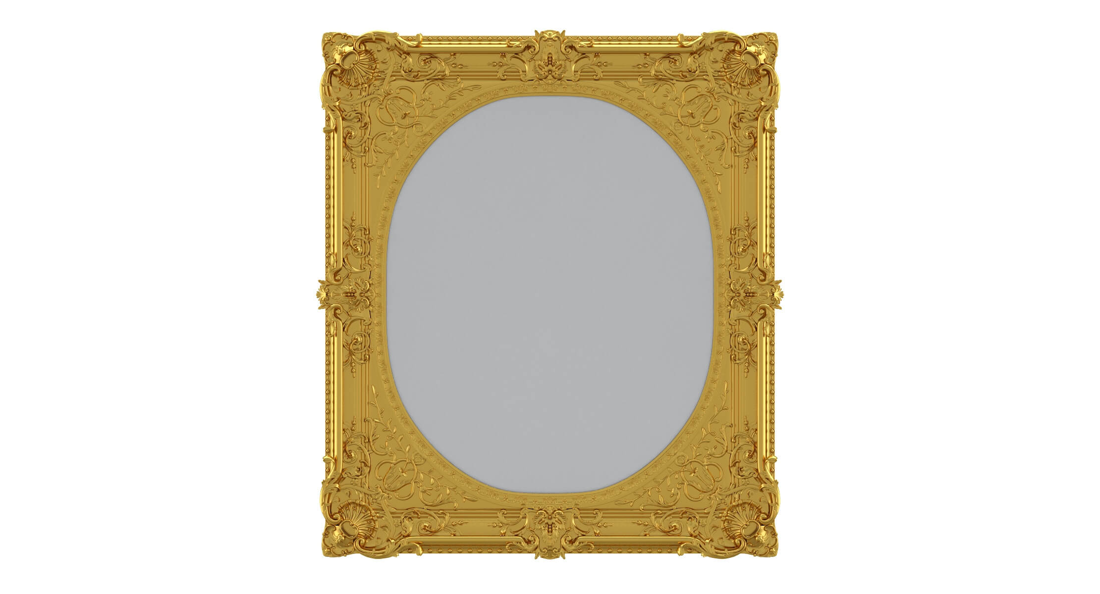 Classic Frame 06 - 3D Model by frezzy