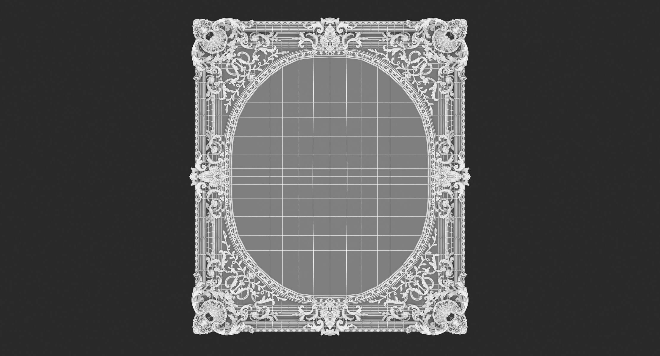 Classic Frame 06 - 3D Model by frezzy