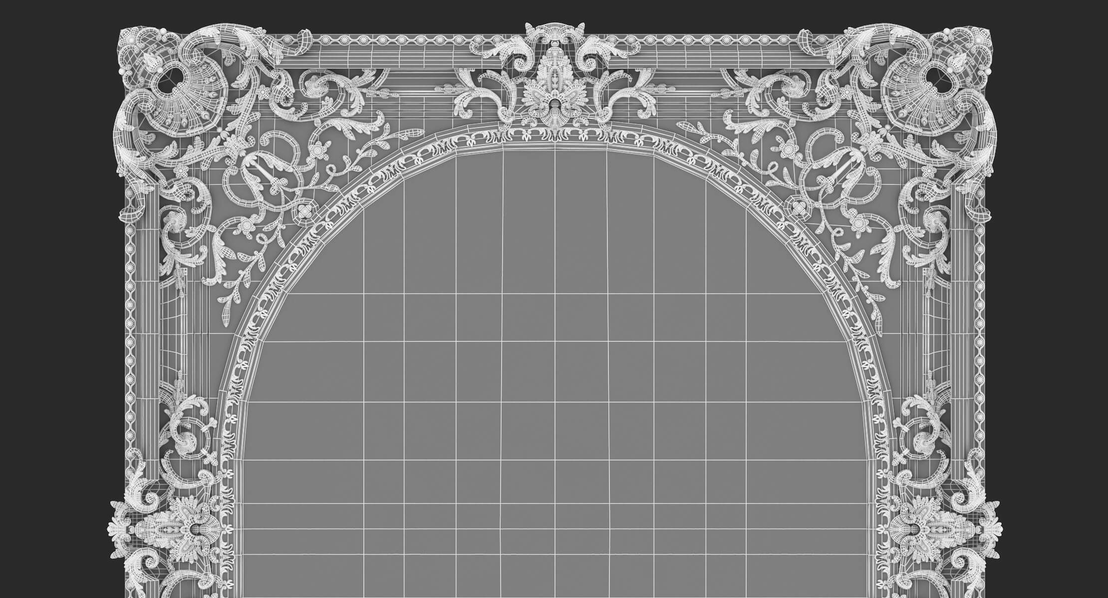 Classic Frame 06 - 3D Model by frezzy