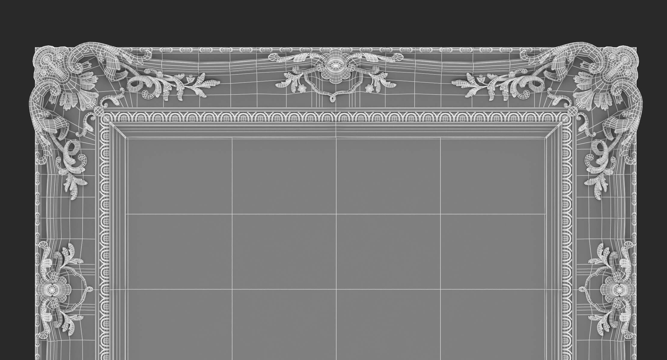 Classic Frame 07 - 3D Model by frezzy