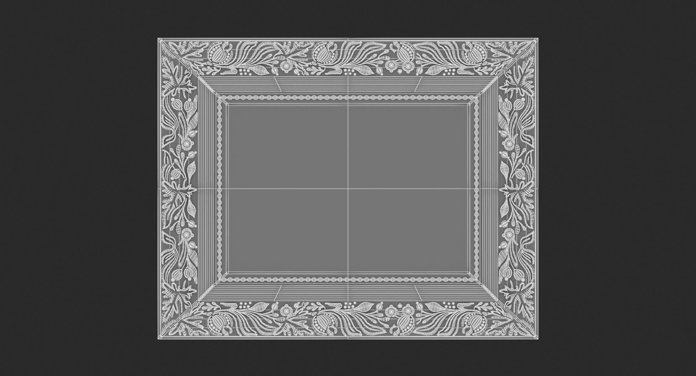 Classic Frame 11 - 3D Model by frezzy