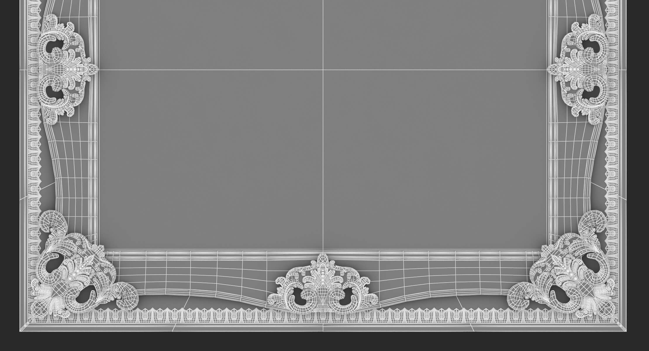 Classic Frame 12 - 3D Model by frezzy