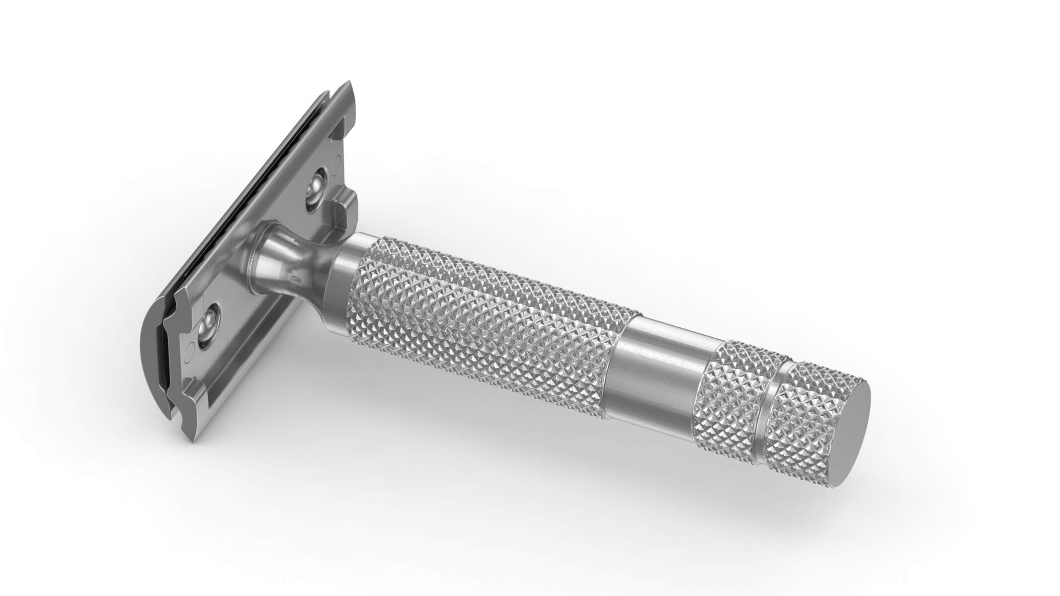 Classic Safety Razor - 3D Model by frezzy