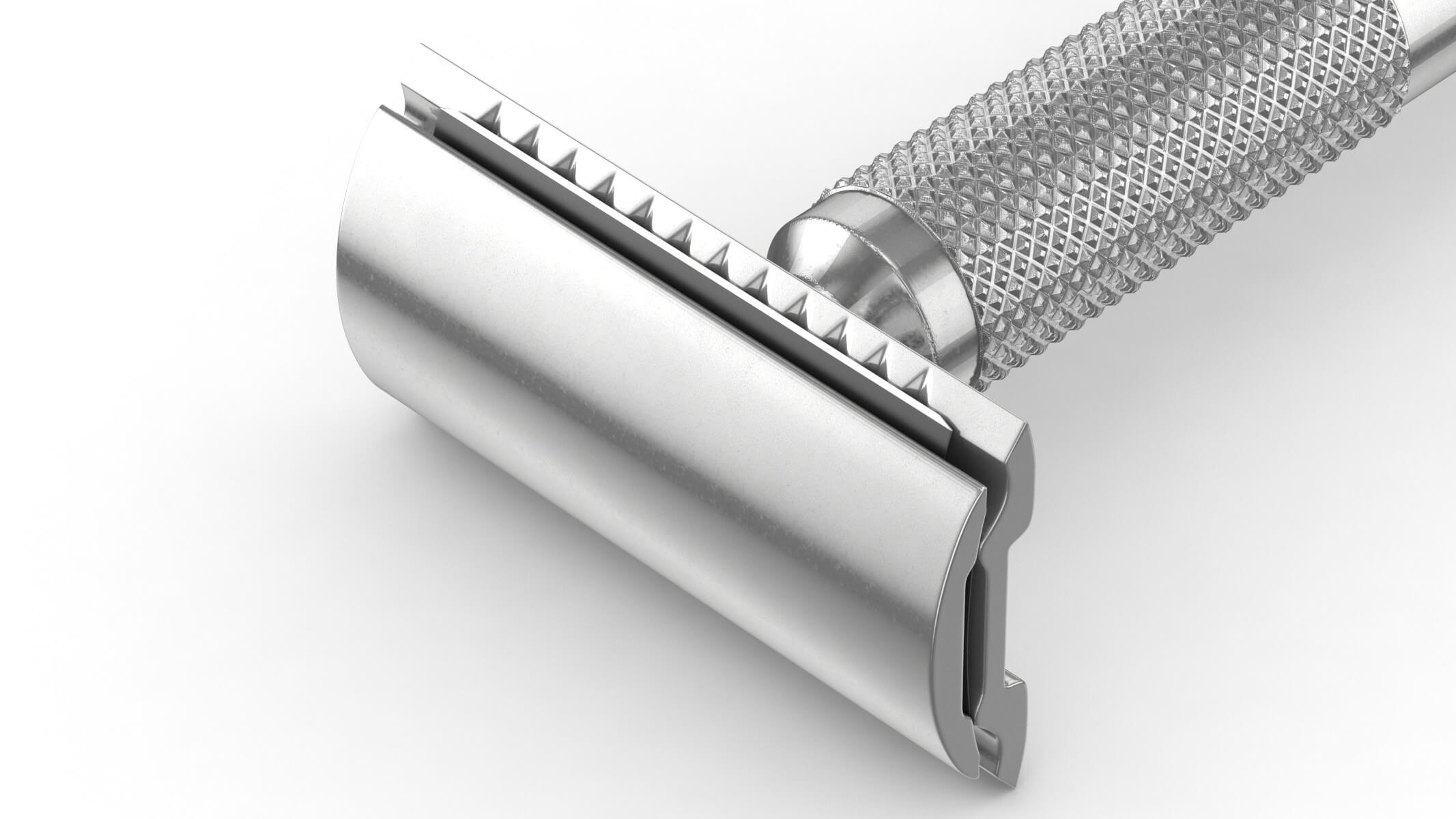 Classic Safety Razor - 3D Model by frezzy