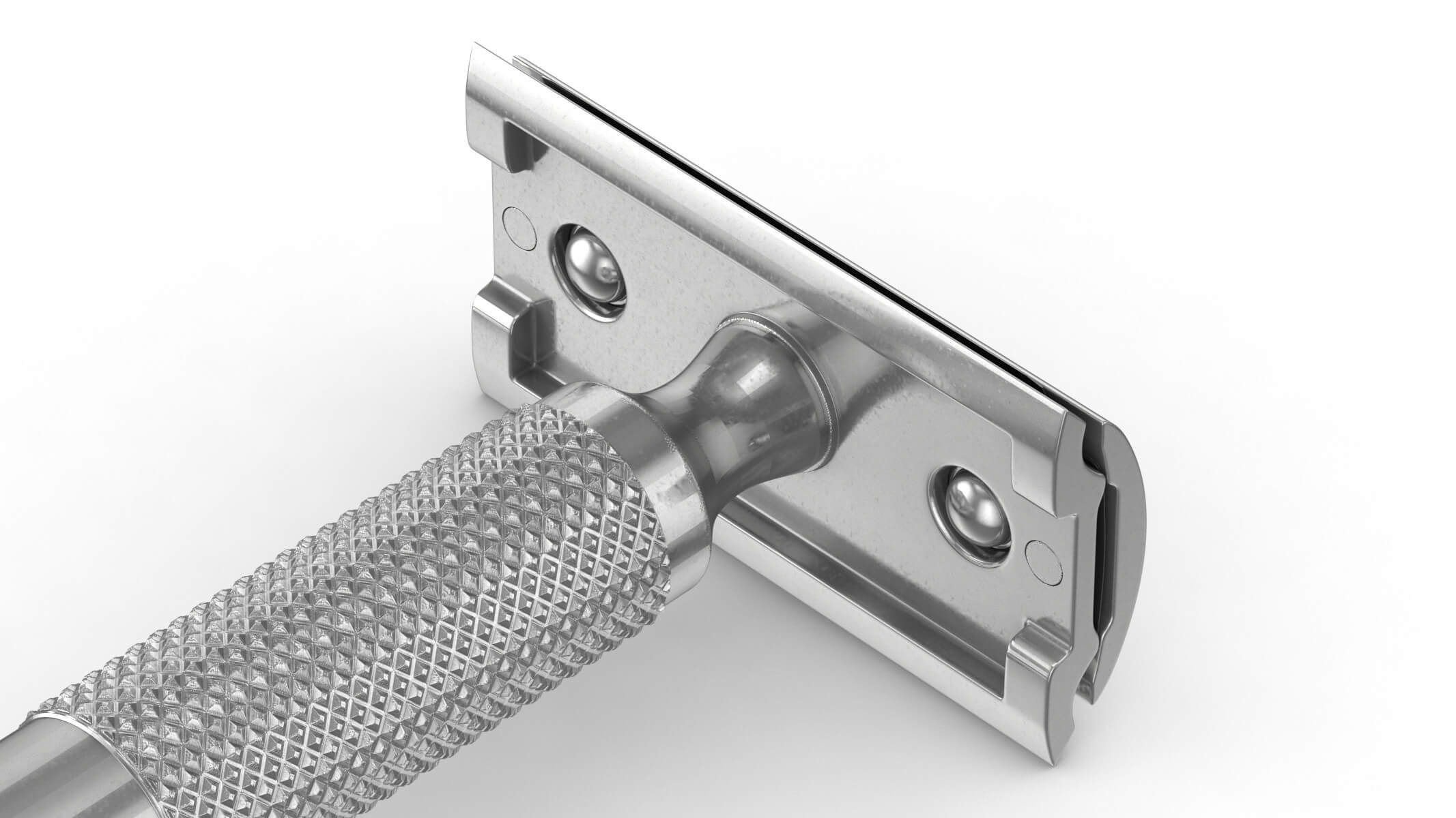 Classic Safety Razor - 3D Model by frezzy