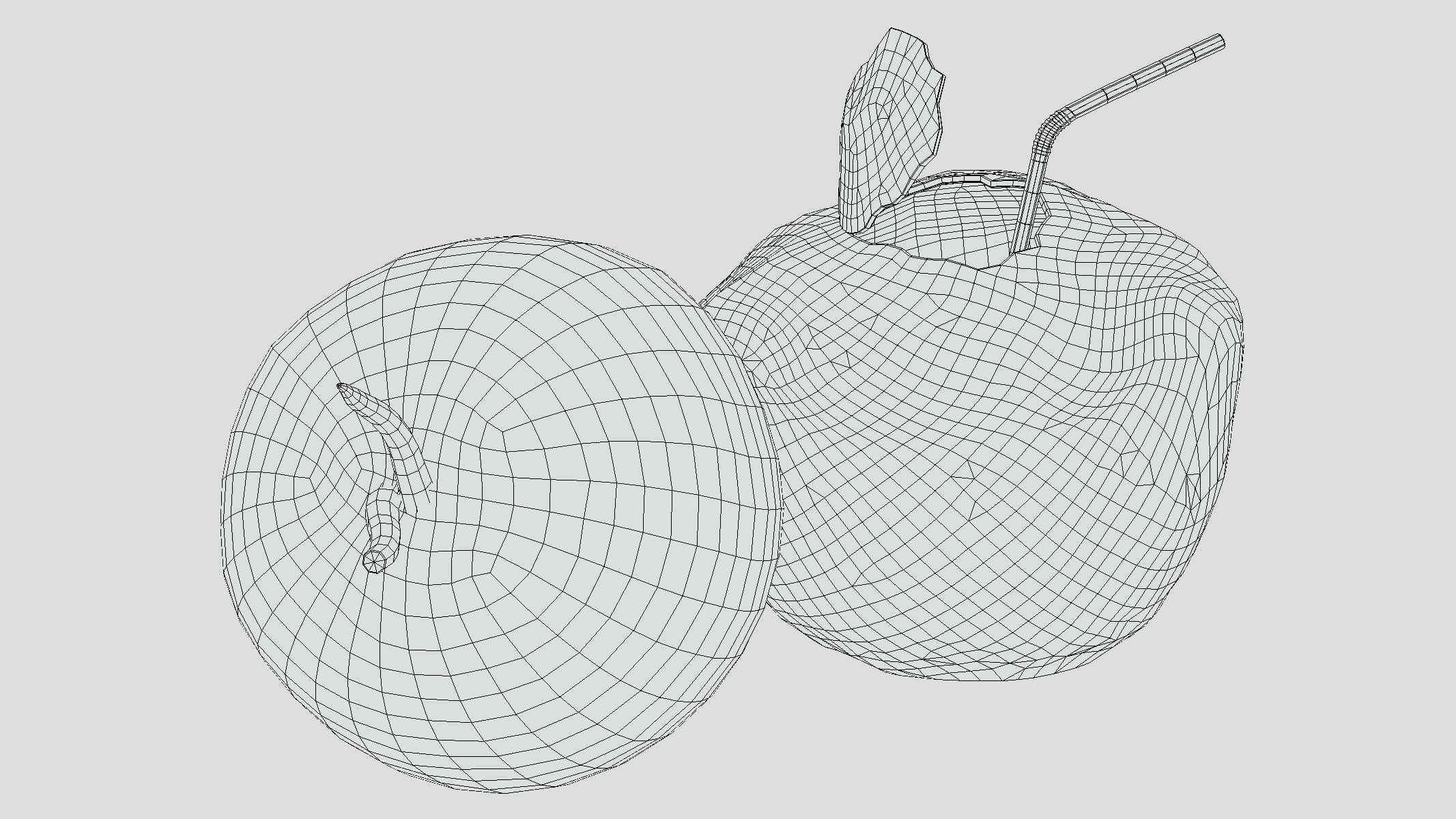 Coconut 02 Low Poly - 3D Model by frezzy