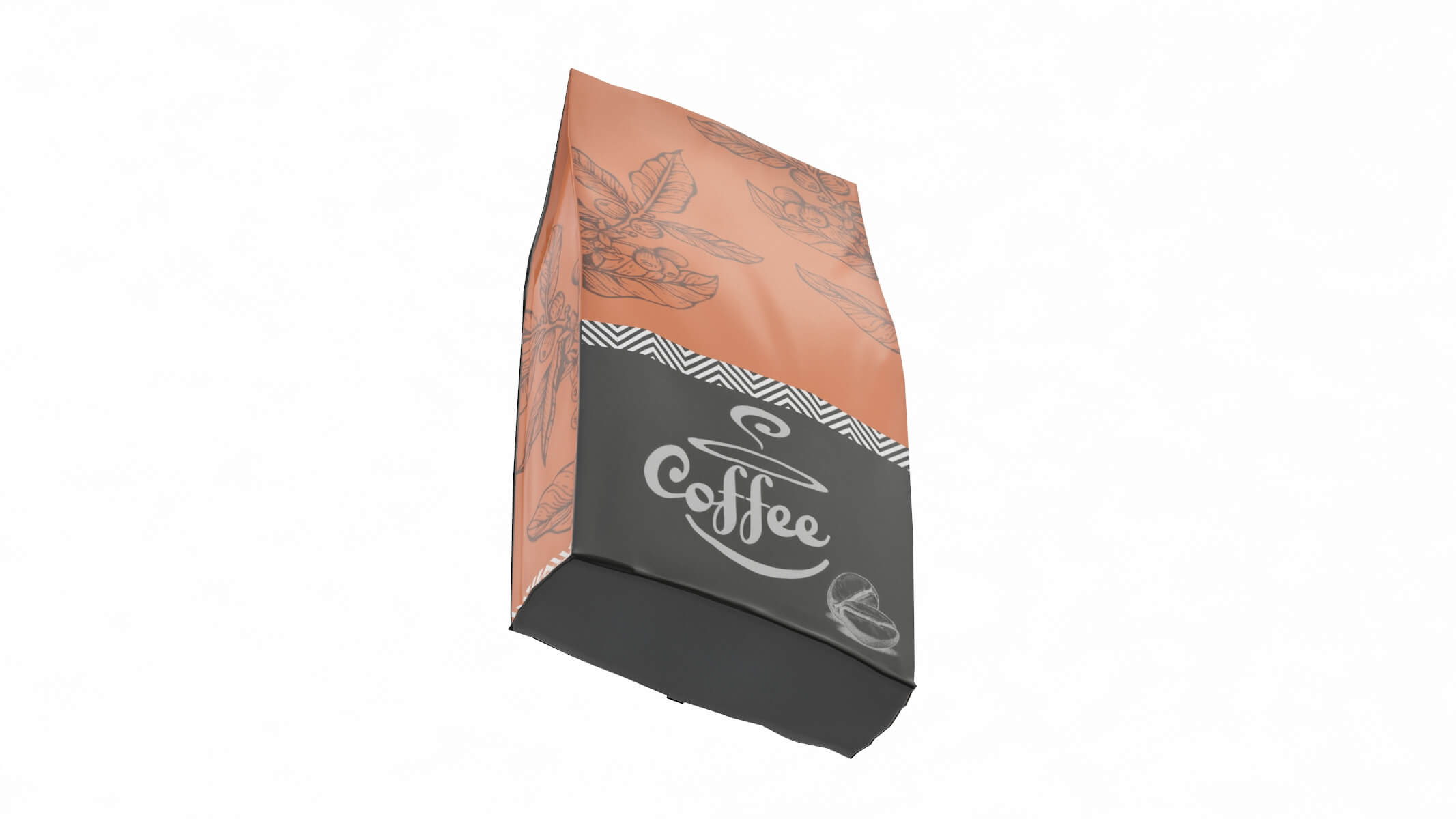 Coffee Pack Low Poly - 3D Model by frezzy