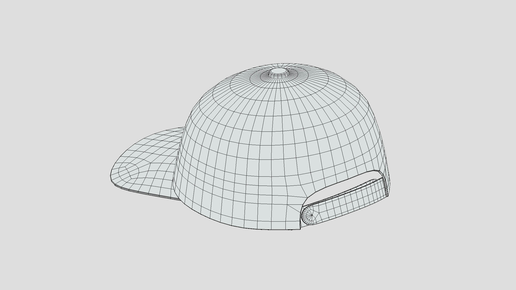 Colorful Hat Low Poly - 3D Model by frezzy