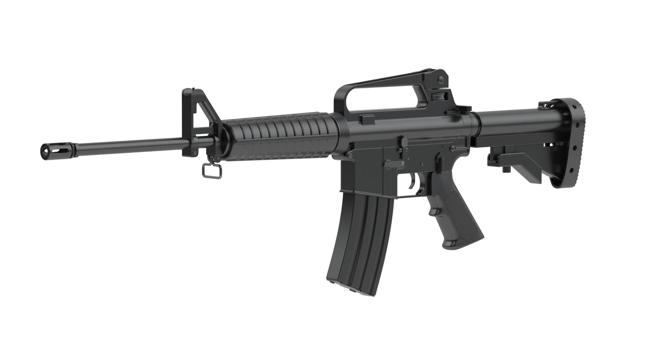 Colt AR-15 3D Model by frezzy