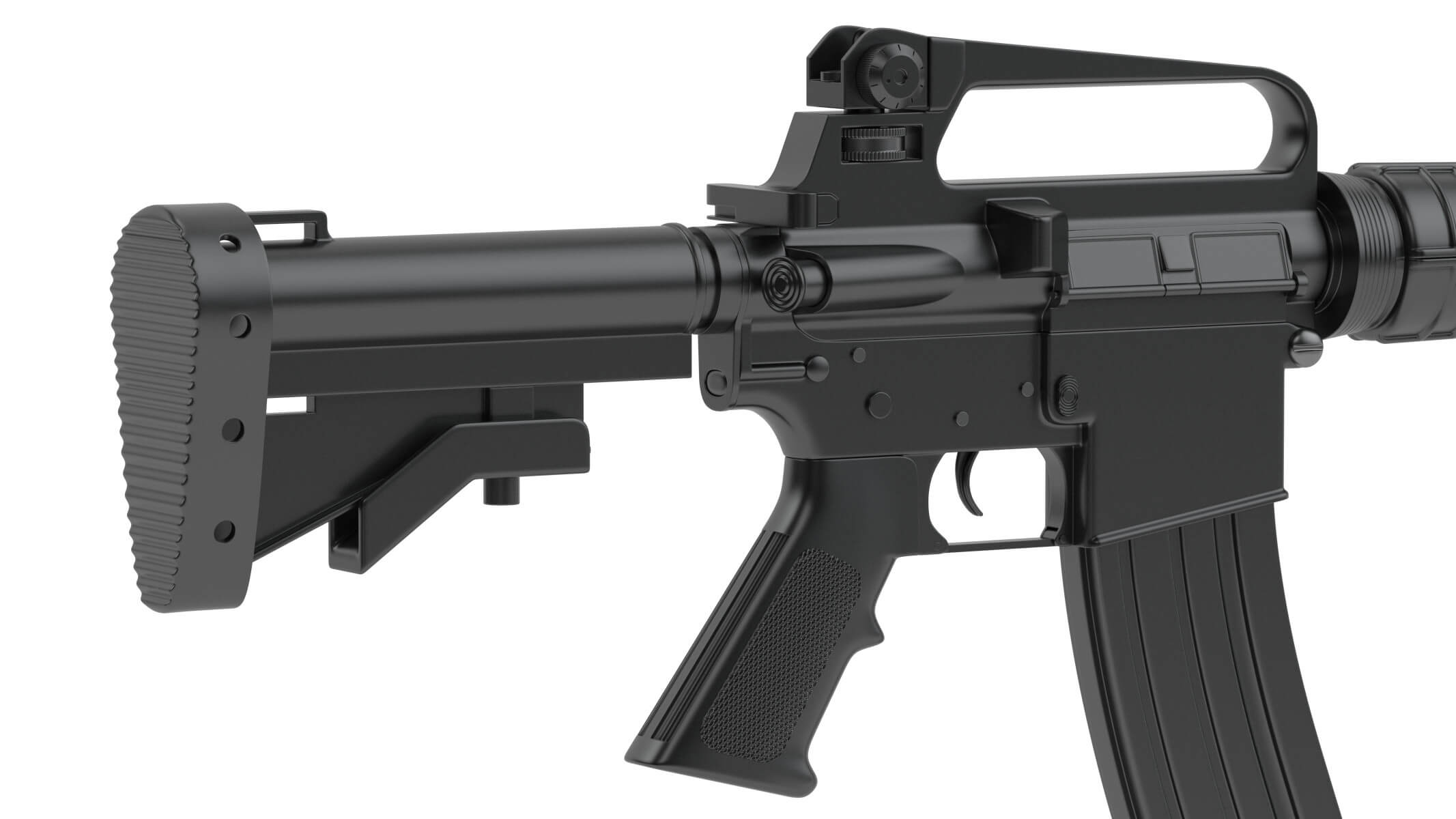 Colt AR-15 3D Model by frezzy