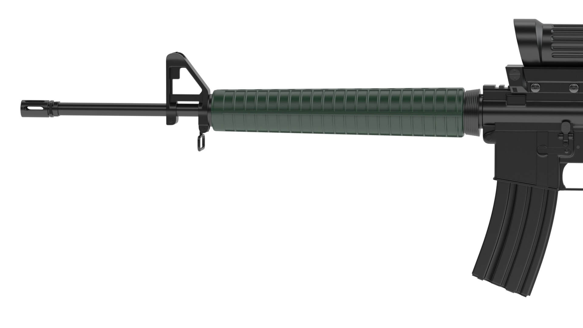 Colt Canada C7A1 - 3D Model by frezzy