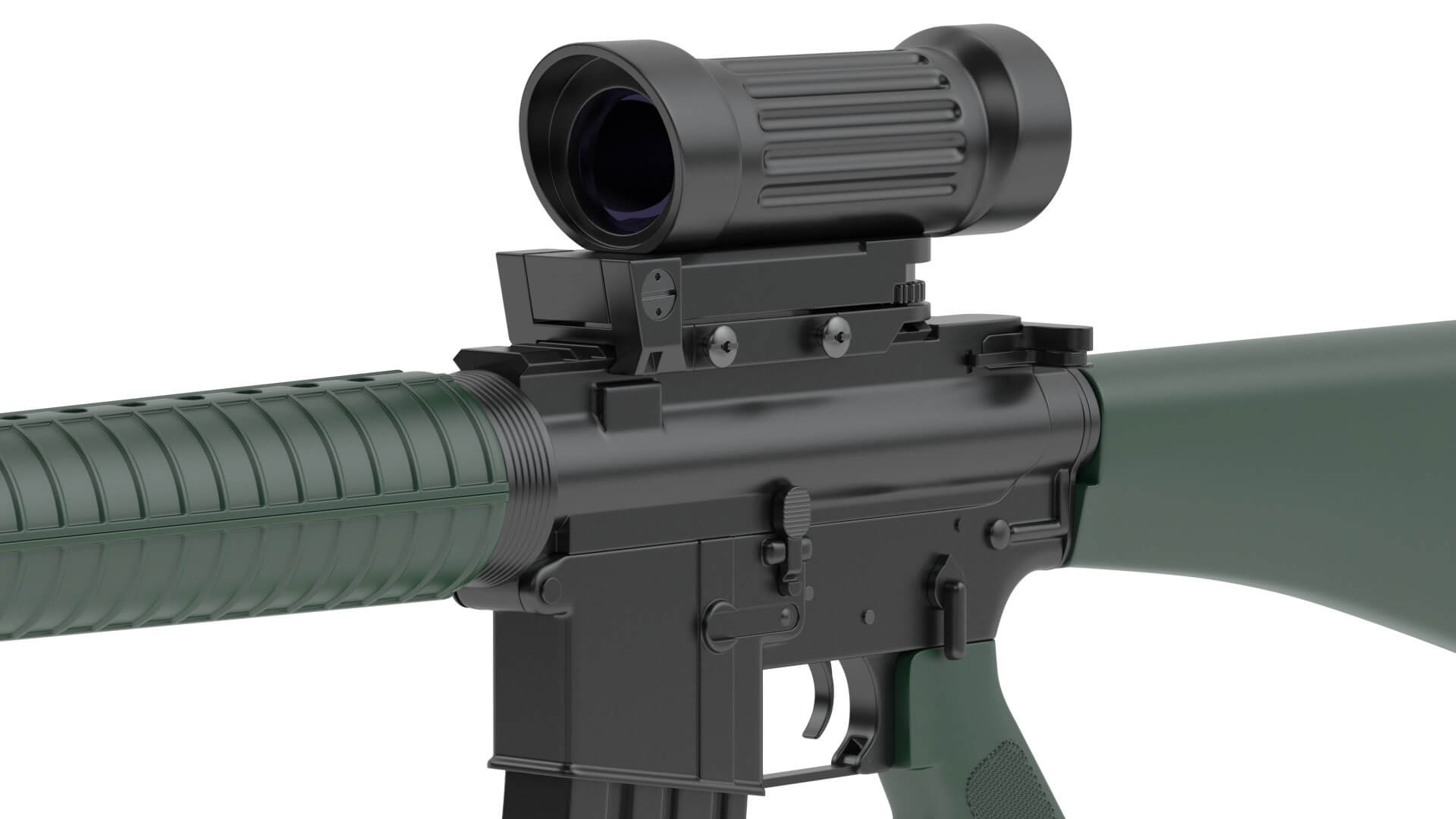 Colt Canada C7A1 - 3D Model by frezzy