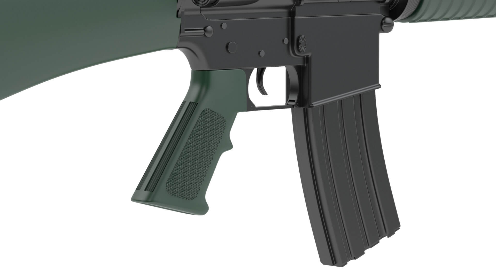 Colt Canada C7A1 - 3D Model by frezzy