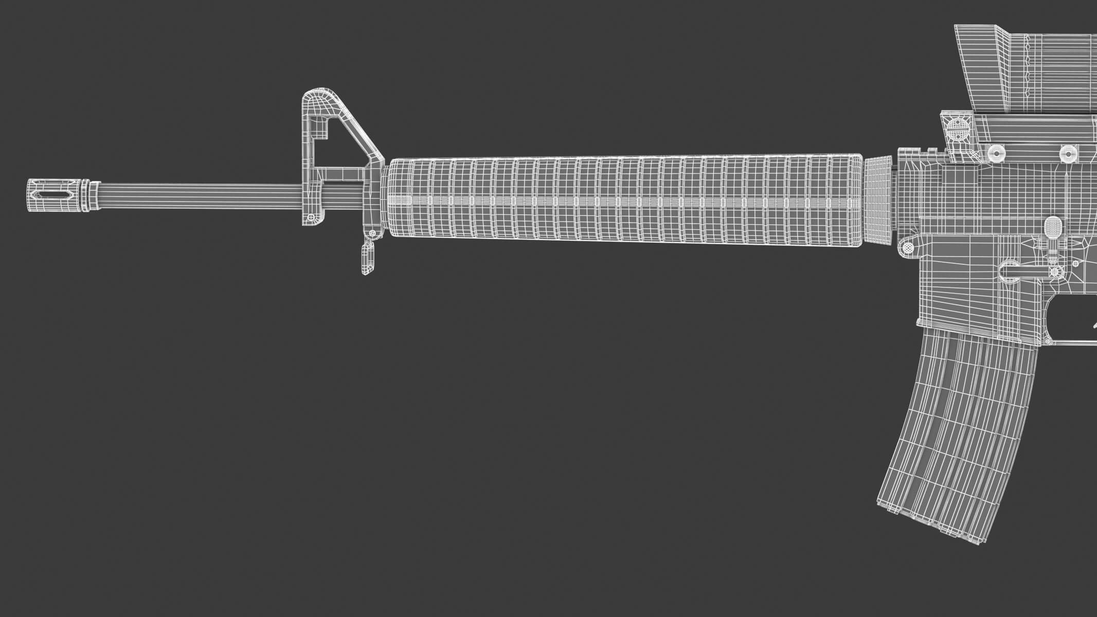 Colt Canada C7A1 - 3D Model by frezzy