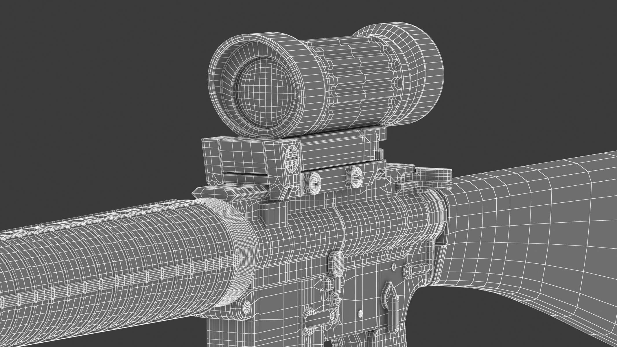 Colt Canada C7A1 - 3D Model by frezzy