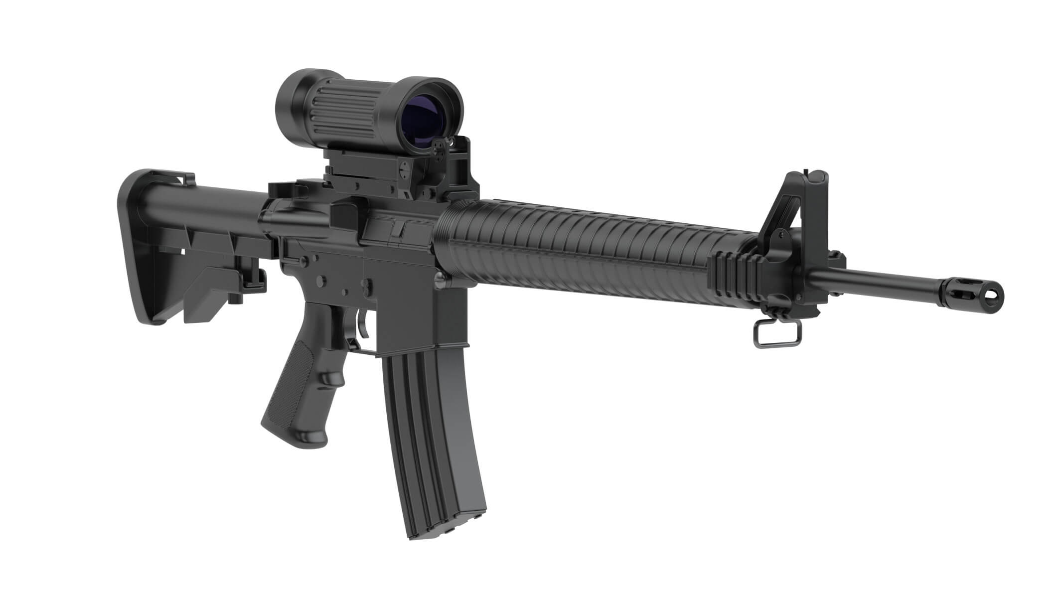 Colt Canada C7A2 - 3D Model by frezzy