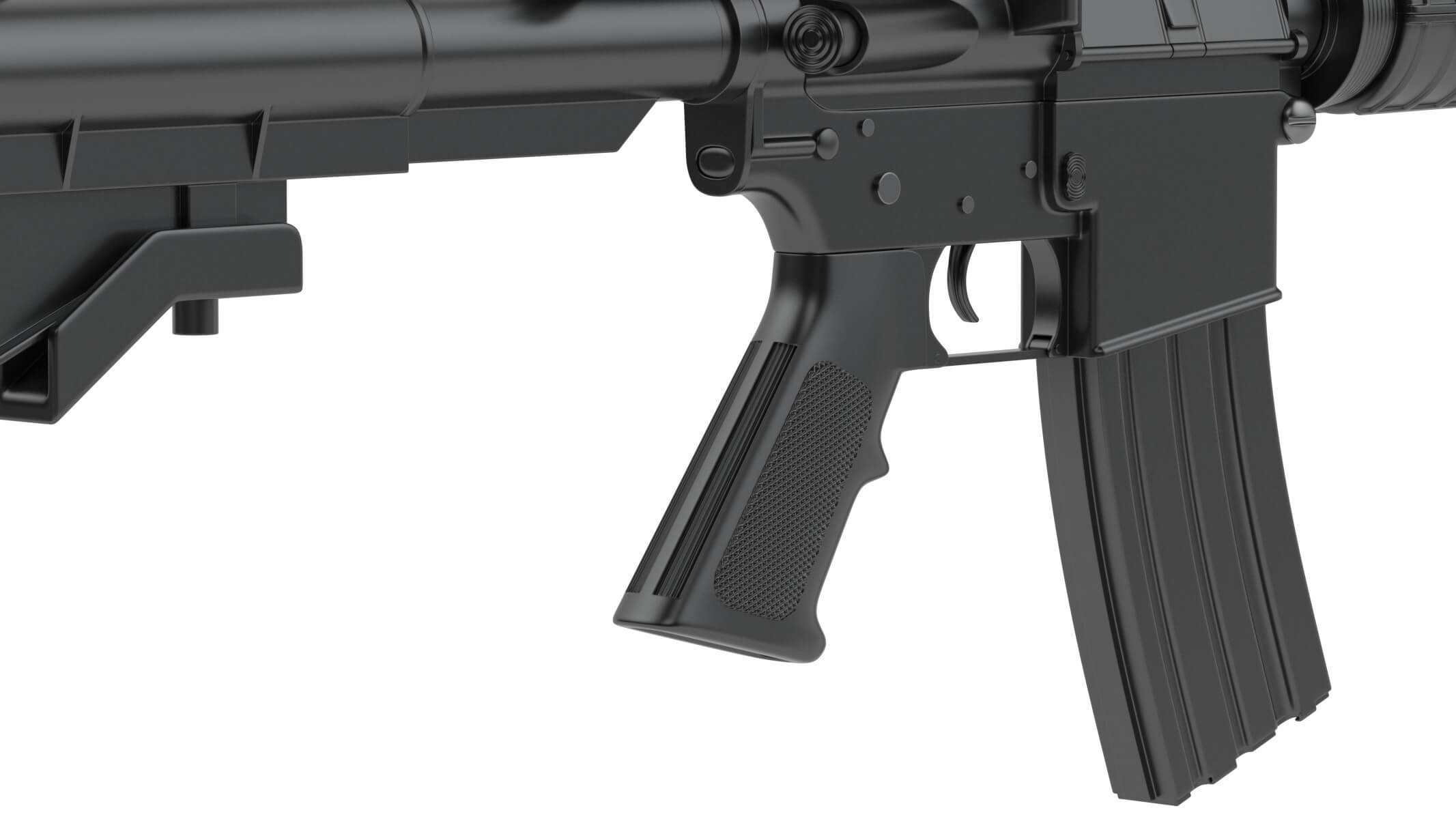 Colt Canada C7A2 - 3D Model by frezzy