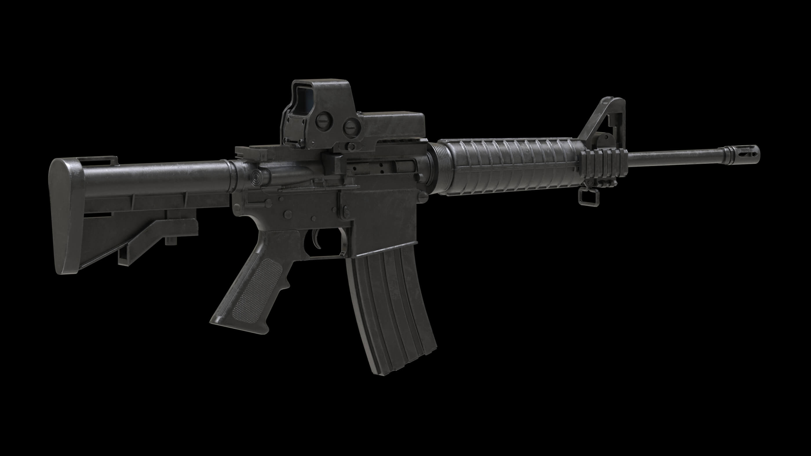 Colt Canada C8A1 Low Poly - 3D Model by frezzy