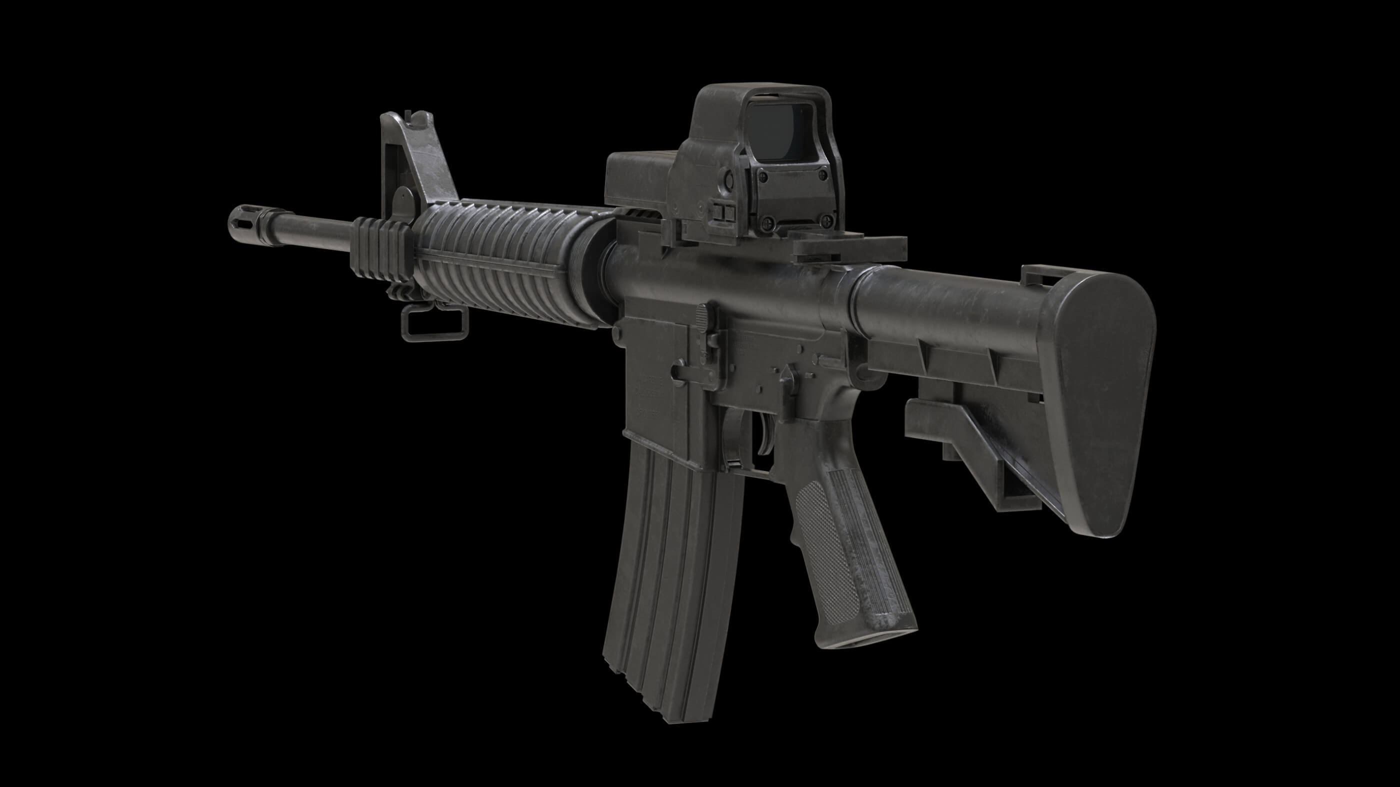 Colt Canada C8A1 Low Poly - 3D Model by frezzy