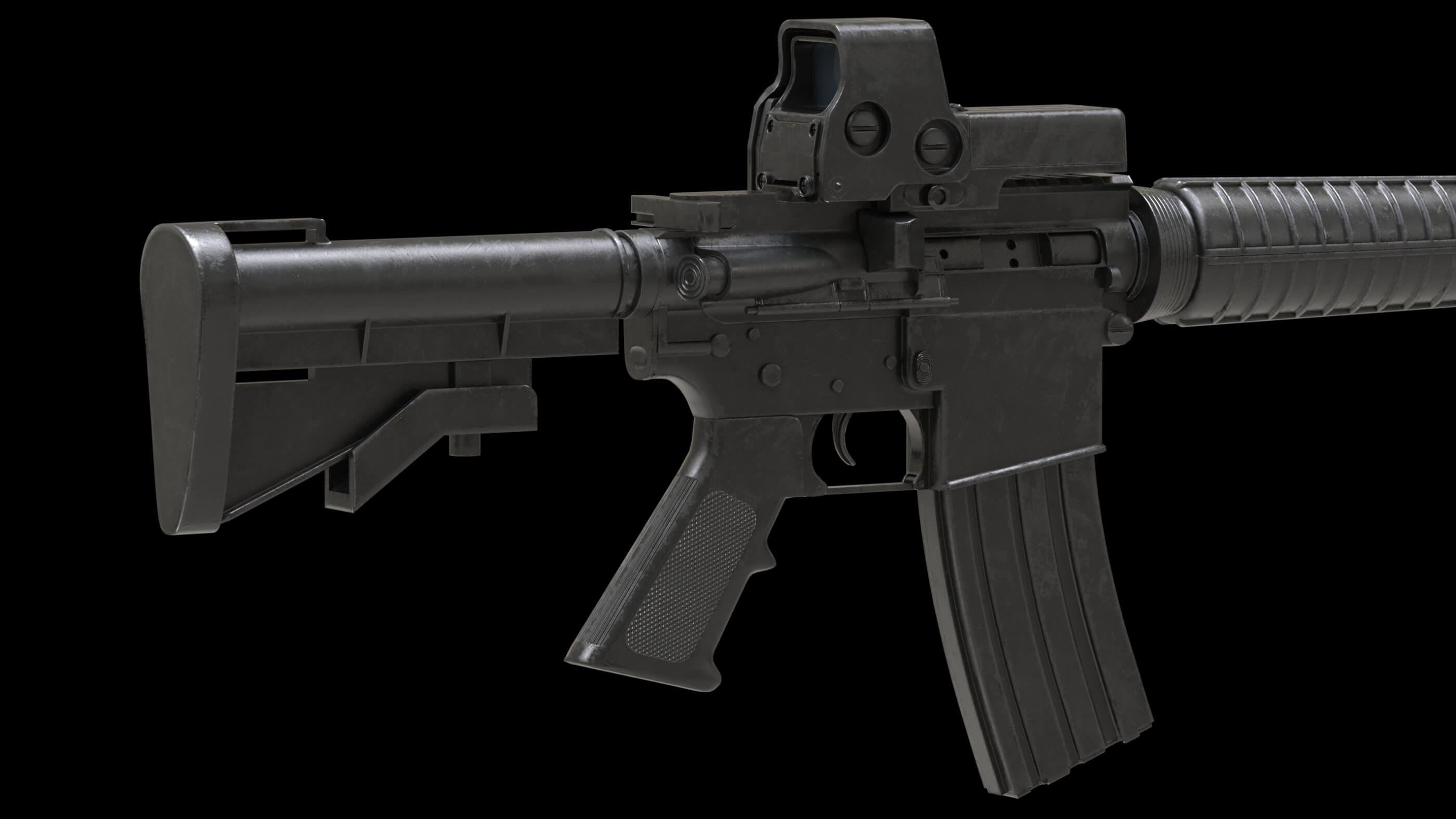 Colt Canada C8A1 Low Poly - 3D Model by frezzy