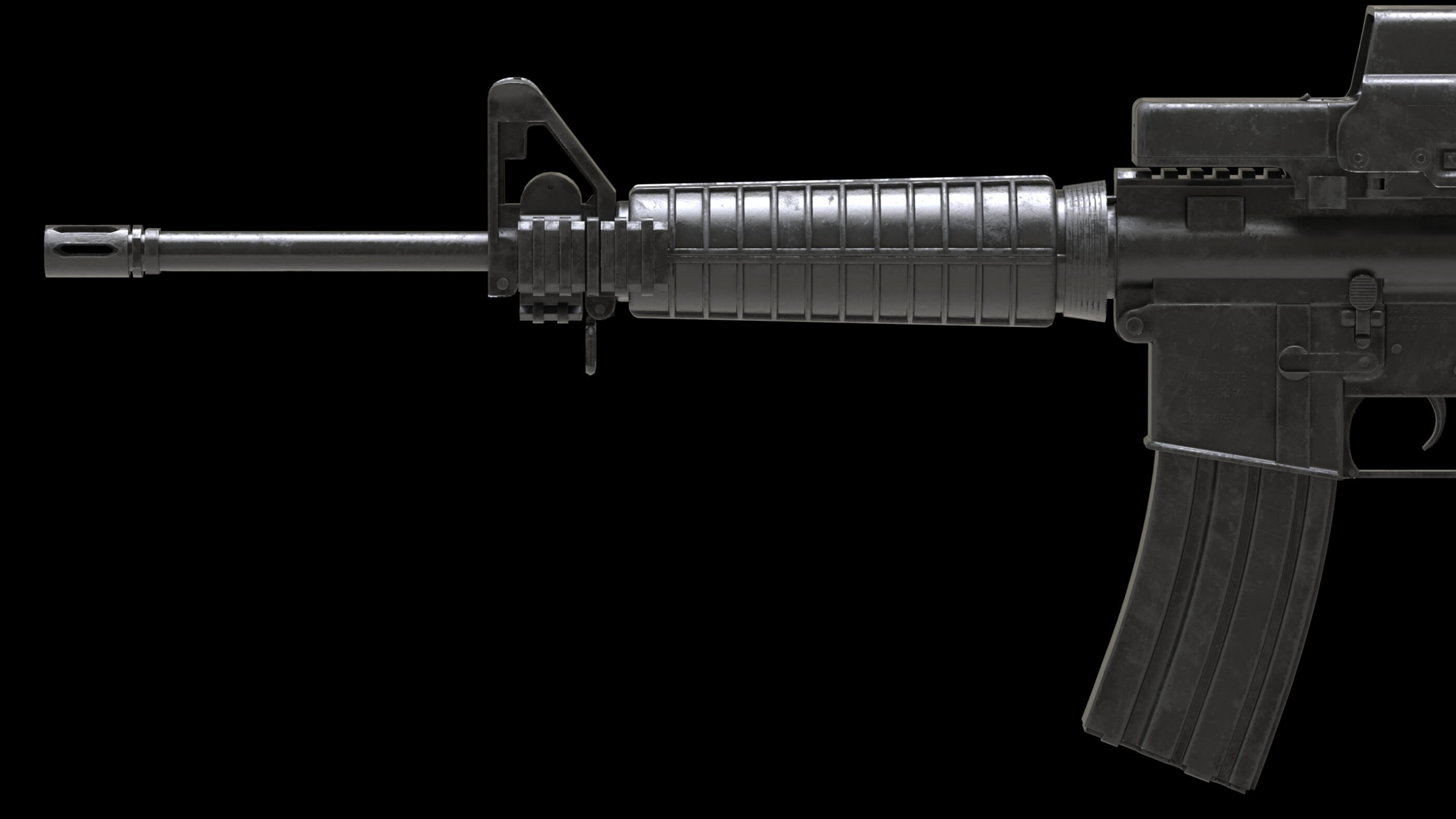 Colt Canada C8A1 Low Poly - 3D Model by frezzy