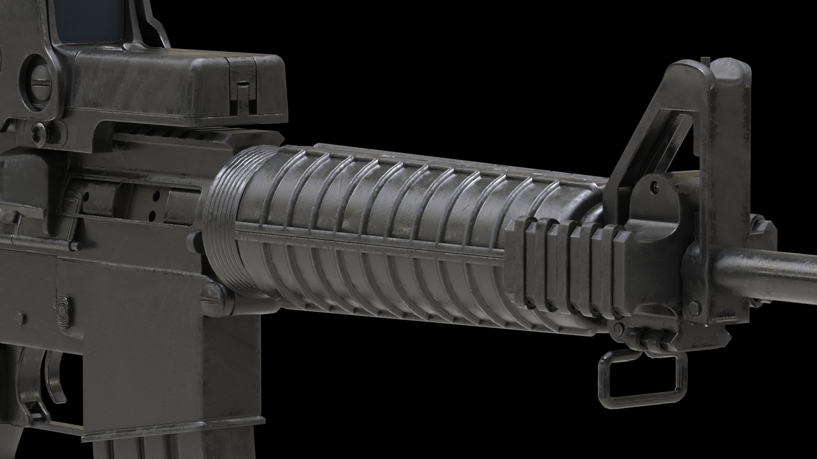 Colt Canada C8A1 Low Poly - 3D Model by frezzy