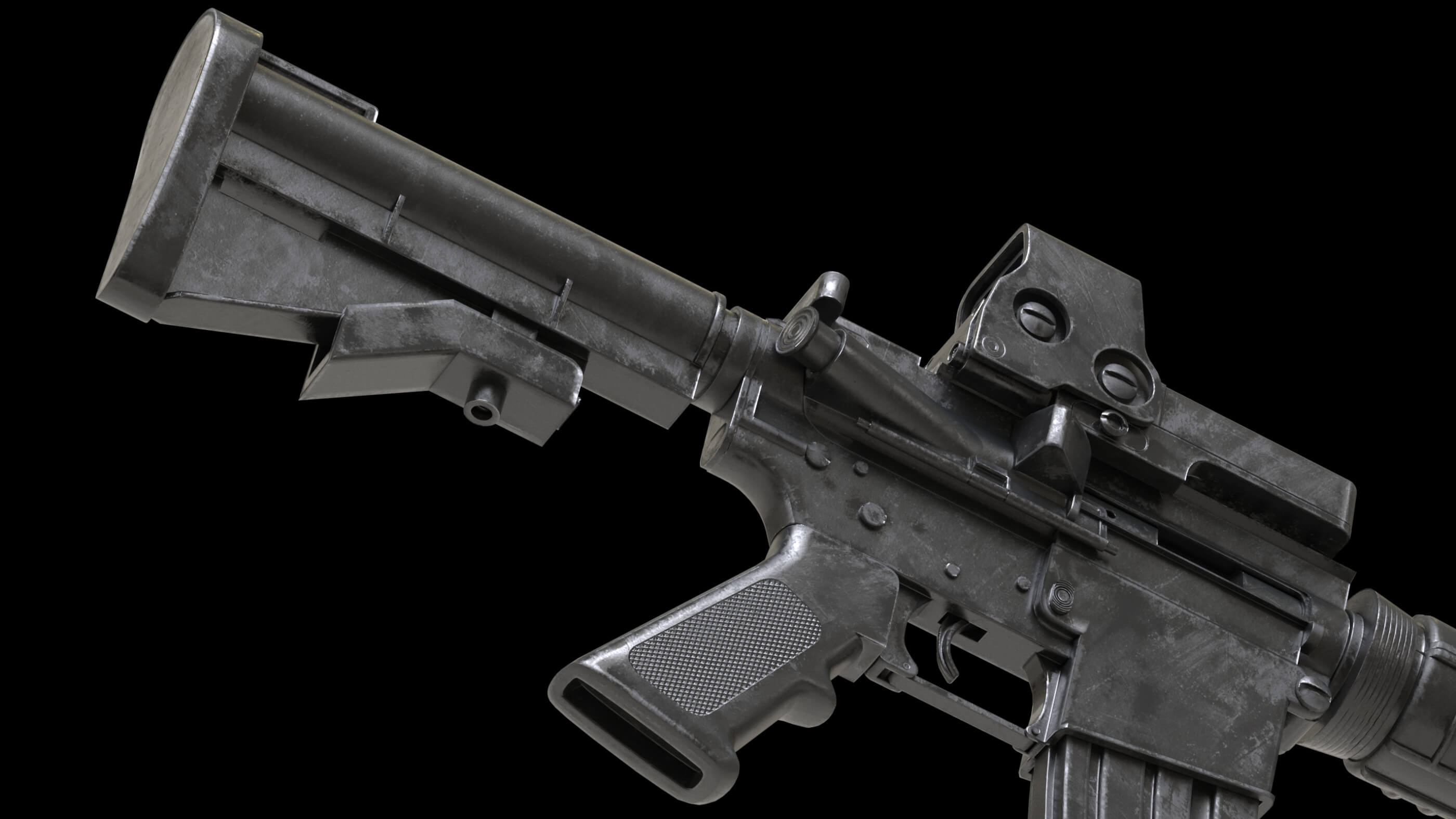 Colt Canada C8A1 Low Poly - 3D Model by frezzy