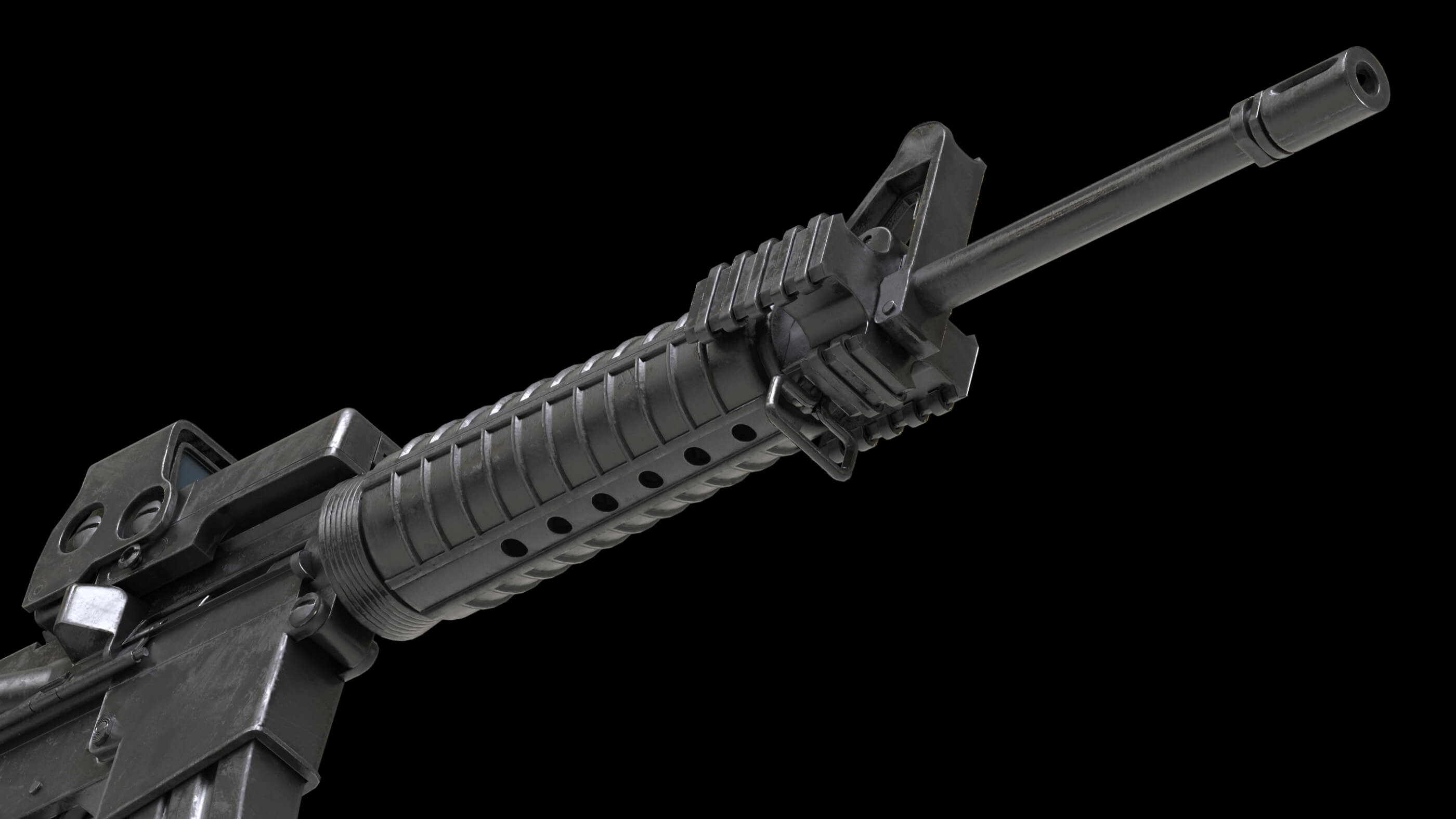 Colt Canada C8A1 Low Poly - 3D Model by frezzy