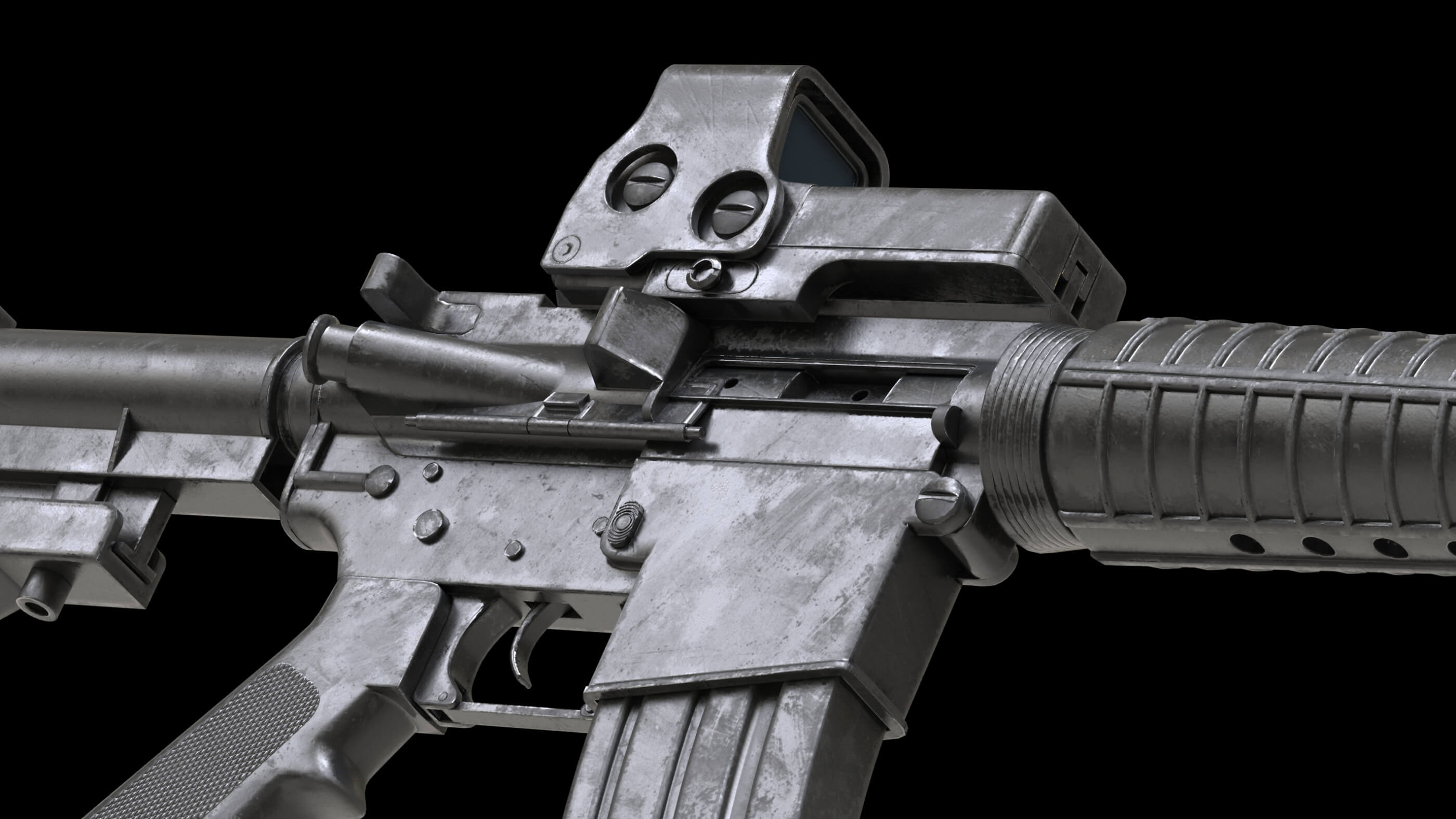 Colt Canada C8A1 Low Poly - 3D Model by frezzy