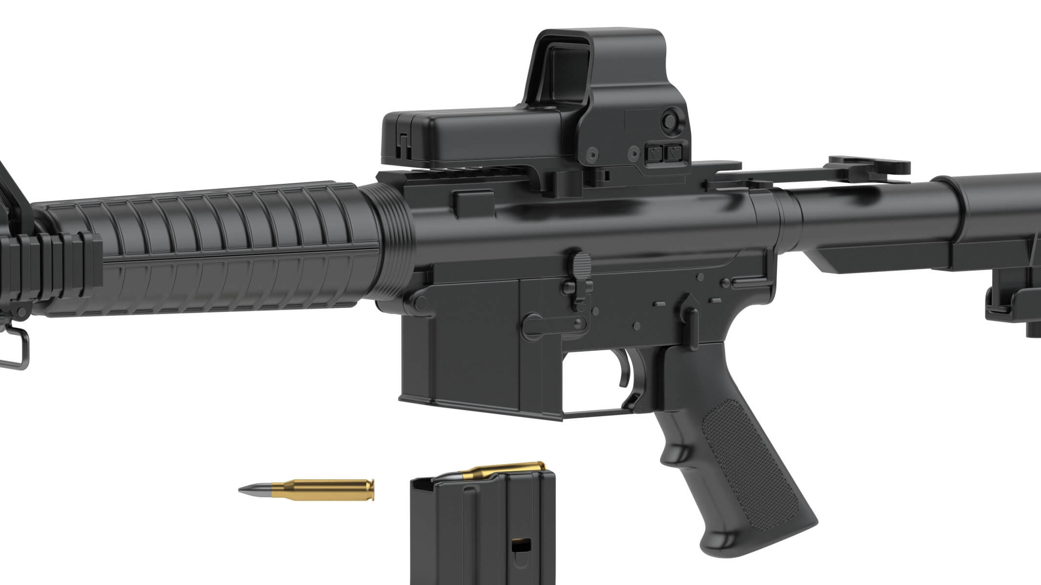 Colt Canada C8A1 - 3D Model by frezzy