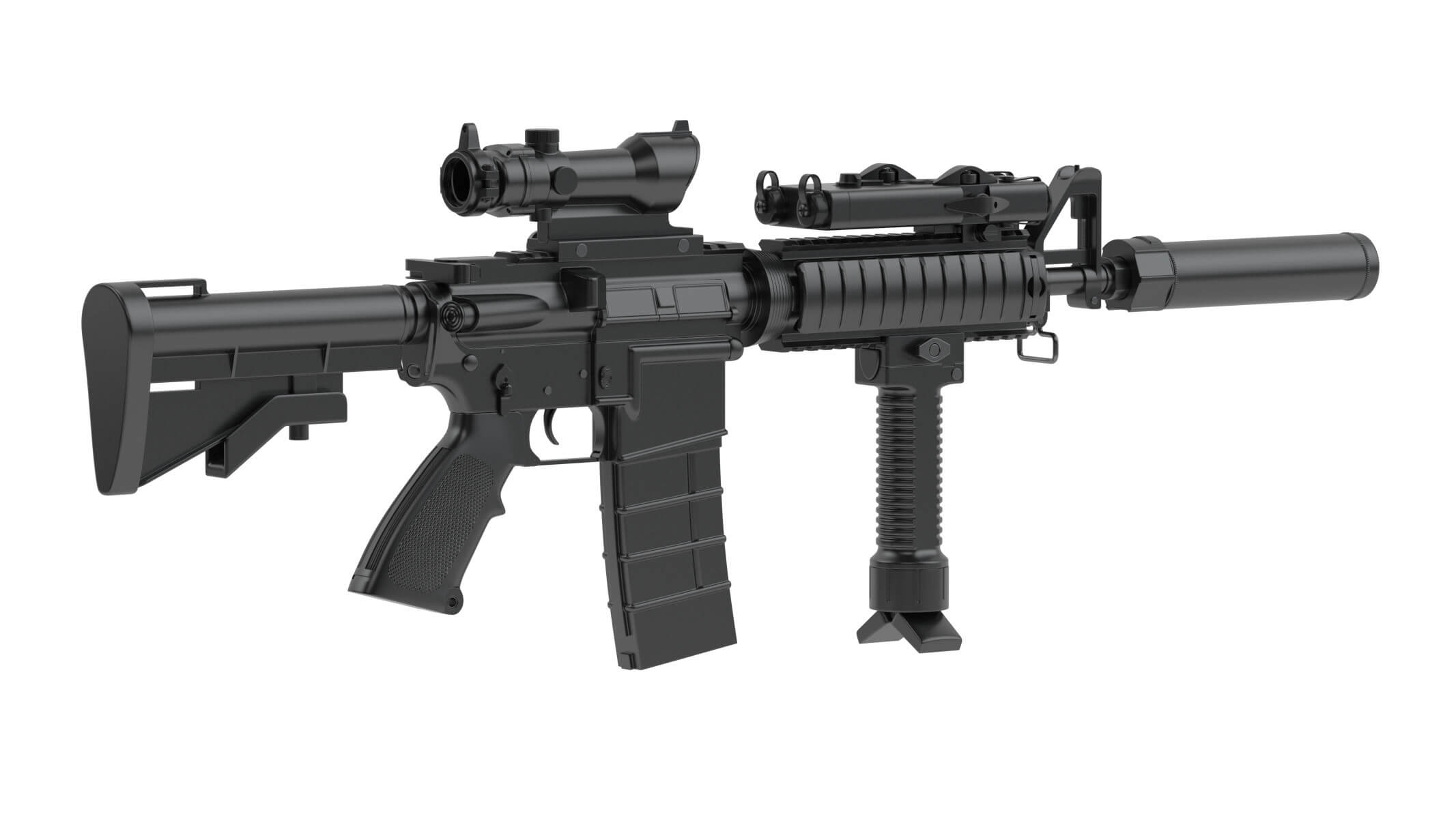 Colt Canada C8Sfw - 3D Model by frezzy