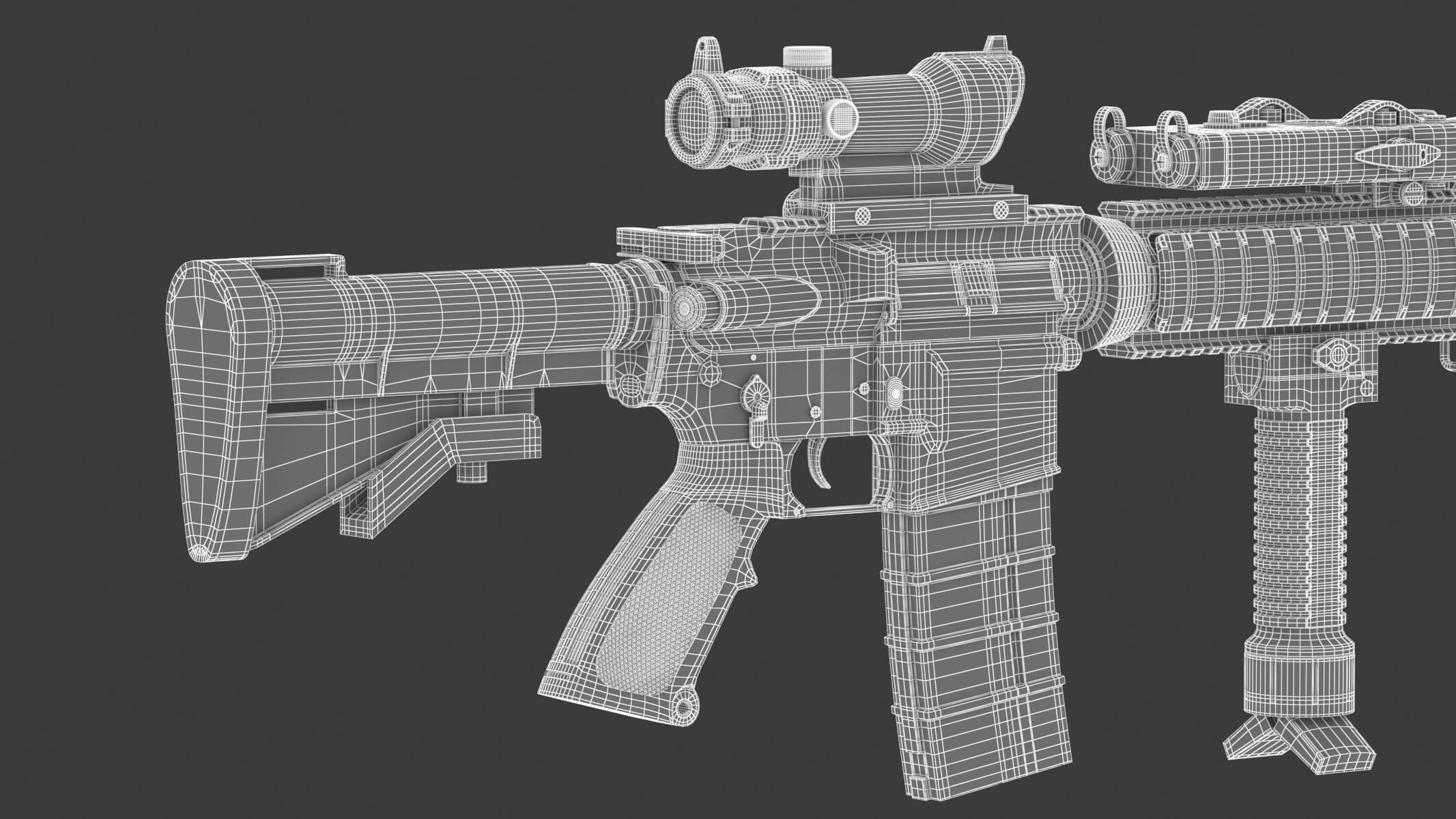 Colt Canada C8Sfw - 3D Model by frezzy