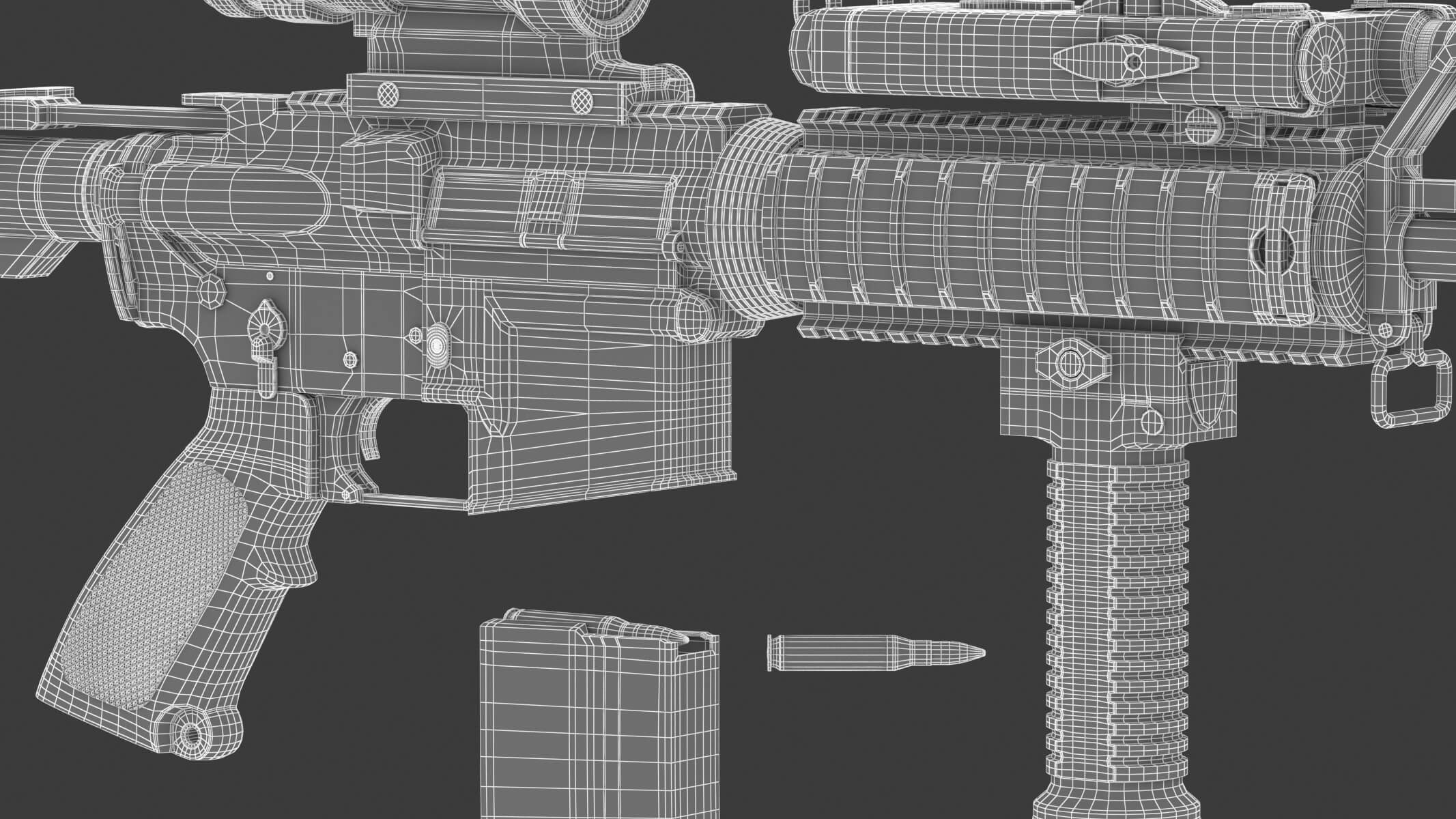 Colt Canada C8Sfw - 3D Model by frezzy