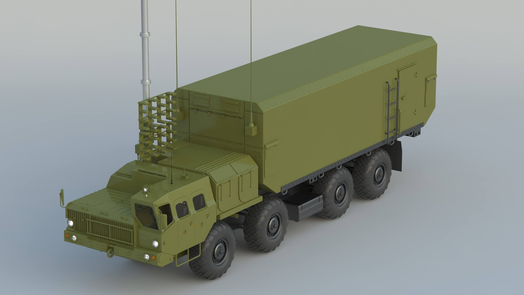 Command Post 55K6E - 3D Model by frezzy